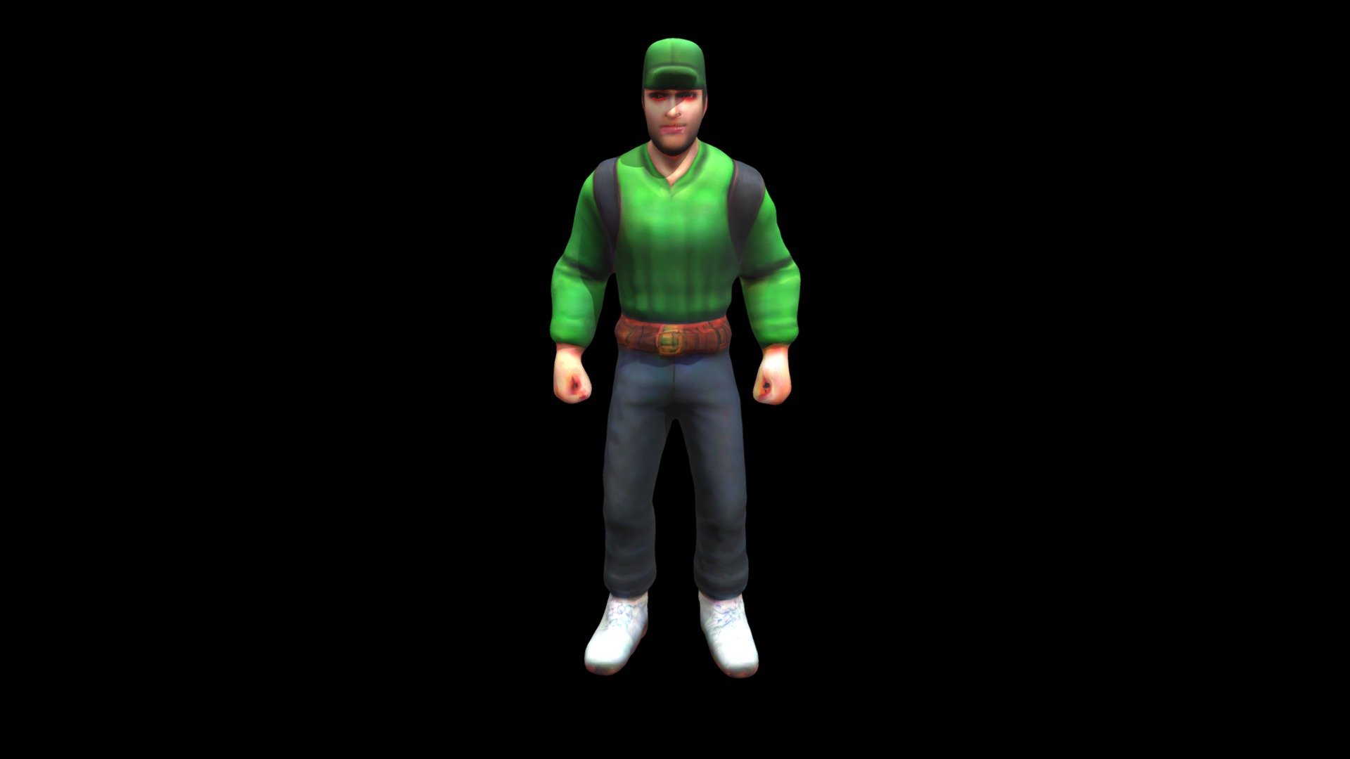 sim main character game ready by - Download Free 3D model by klrxyz ...