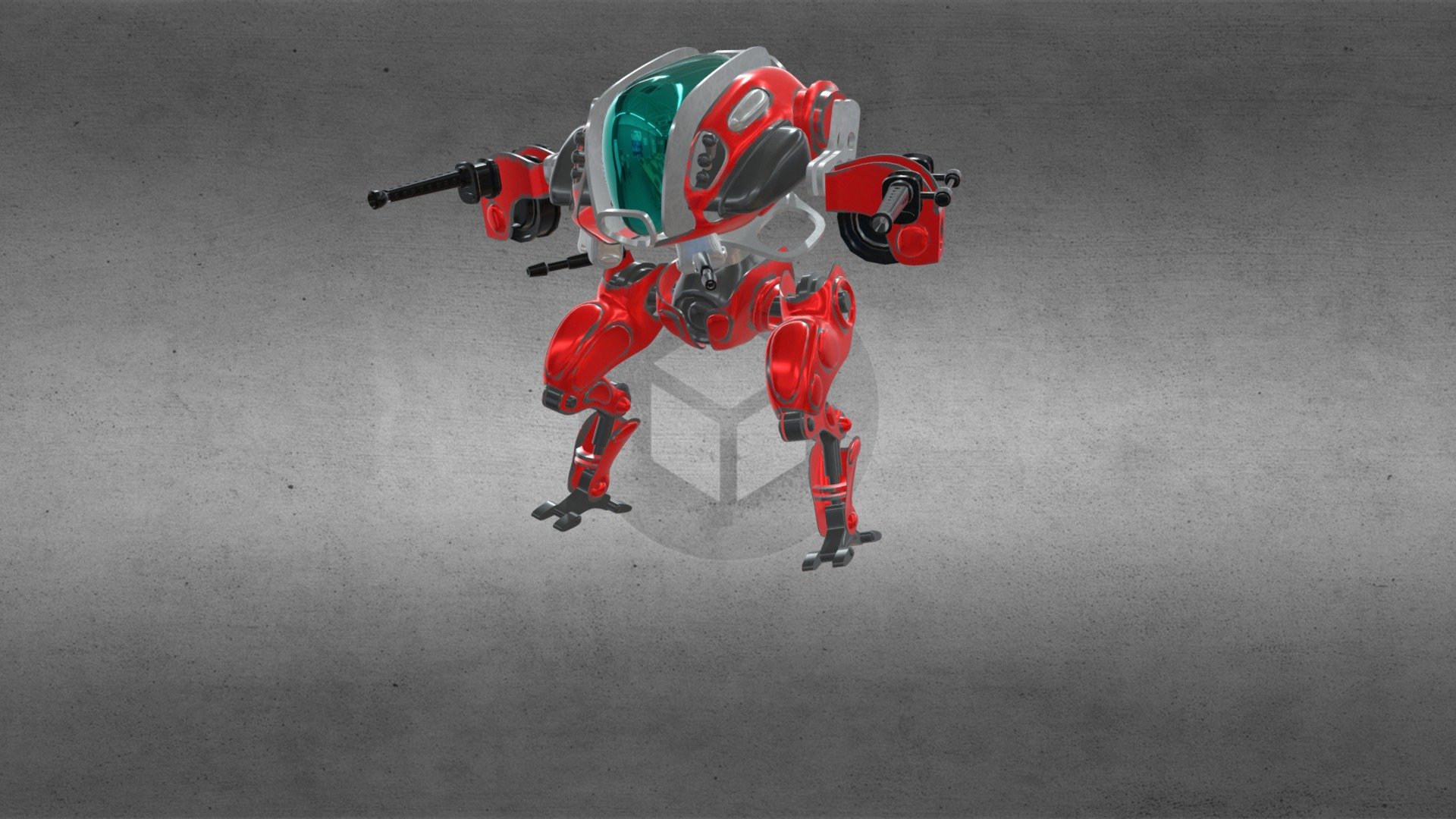 Mech war tank - Download Free 3D model by Arale pixel (@Arts7789 ...