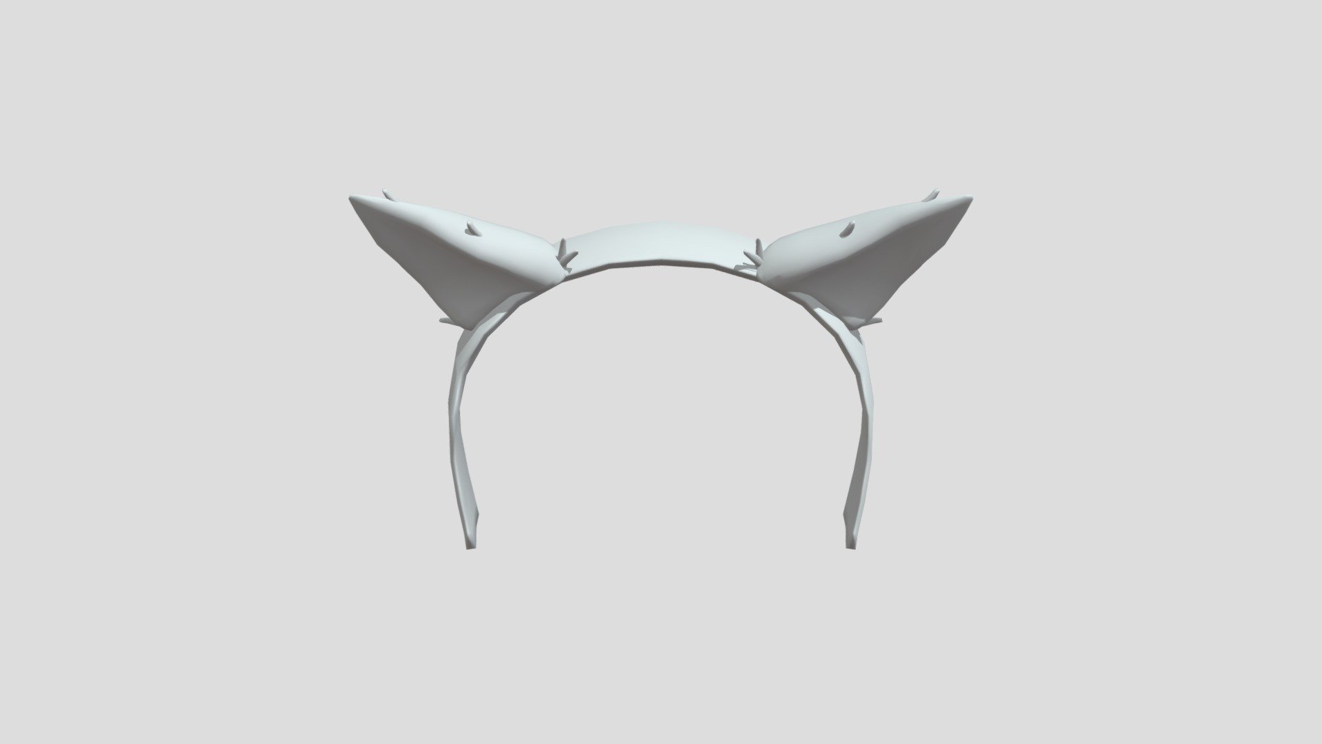 Cat Ears - Download Free 3D model by neutralize (say thanks ...