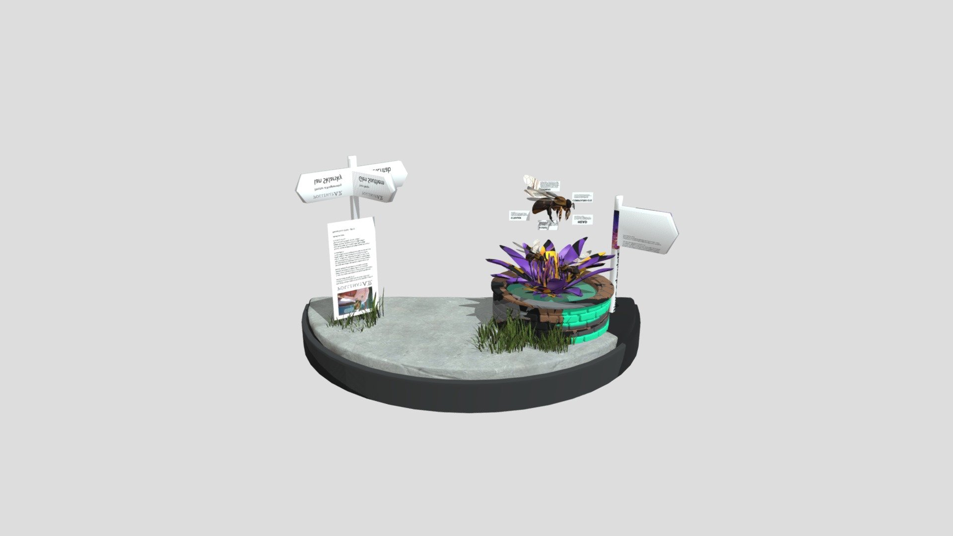 pollinate-nyc-bloom-oculus-earth-day-2022 - 3D model by simonaghenea26 ...