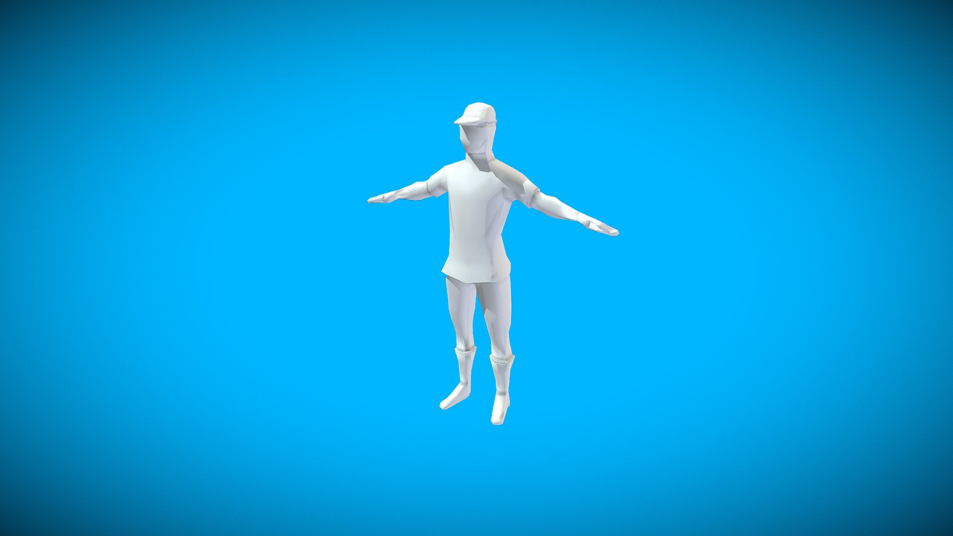 Human Modeling 3D Lowpoly - Download Free 3D model by yodesignproject ...
