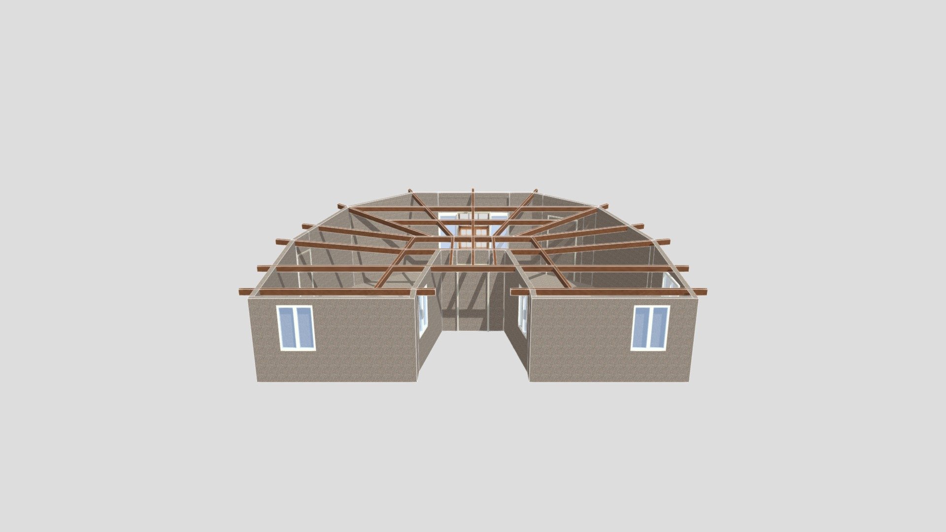 Om3-rafters - 3D model by GreenManStudio [59143b6] - Sketchfab