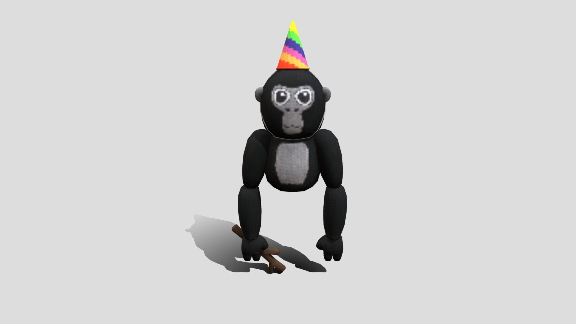 Gorilla-tag-monke-plush-cosmetic - Download Free 3D model by ghost ...