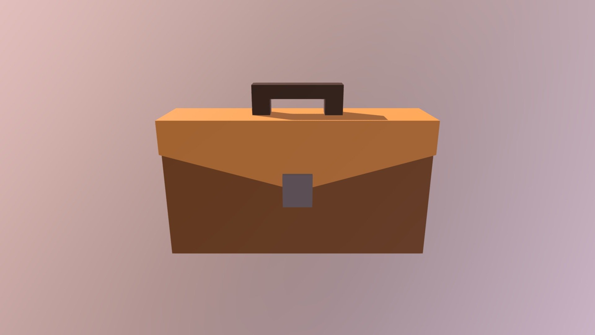 Briefcase Textured - 3D model by lexyemeeks [5914da9] - Sketchfab