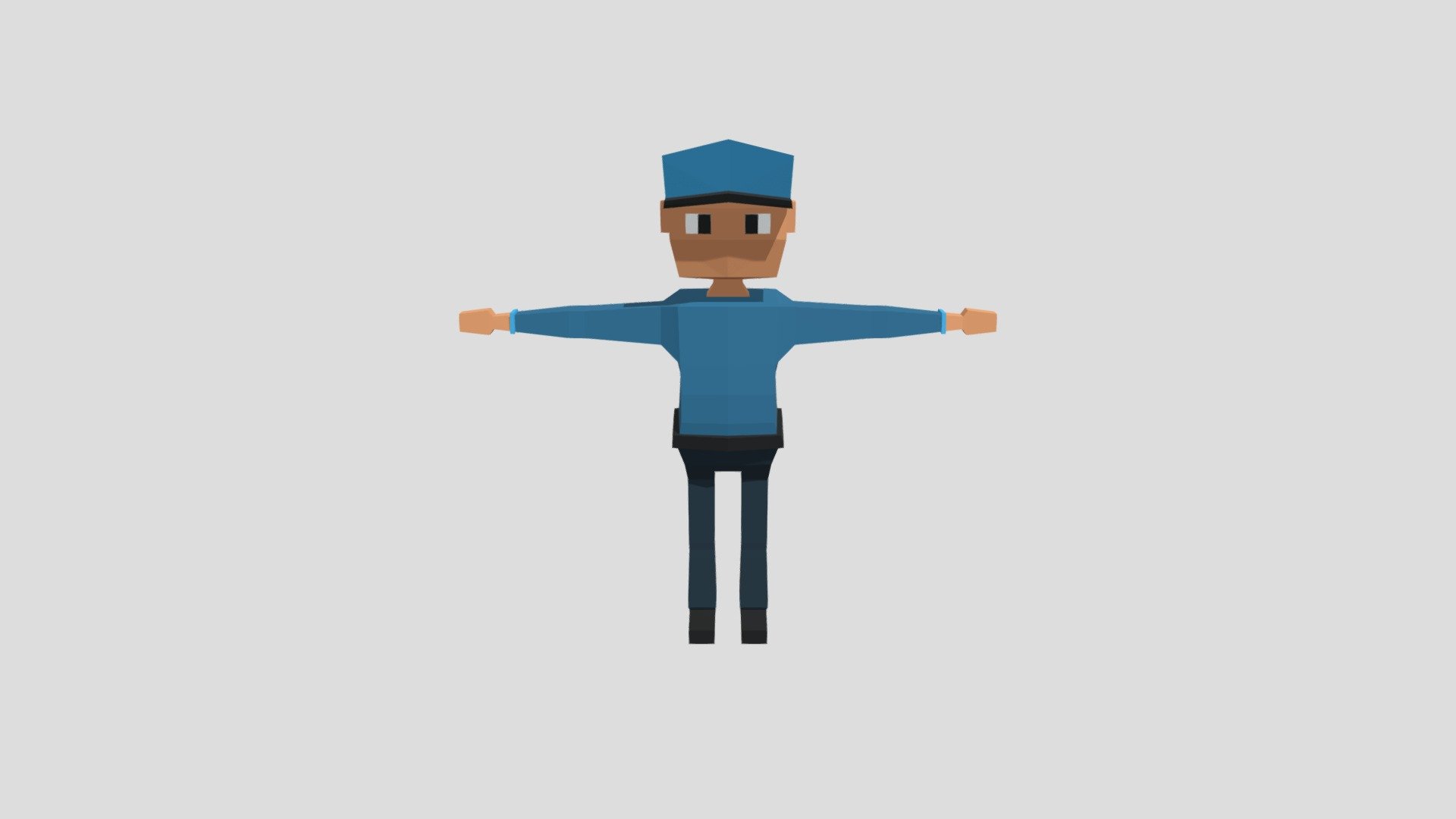 Low Poly Police Officer - Download Free 3D model by AEMME 3D ...