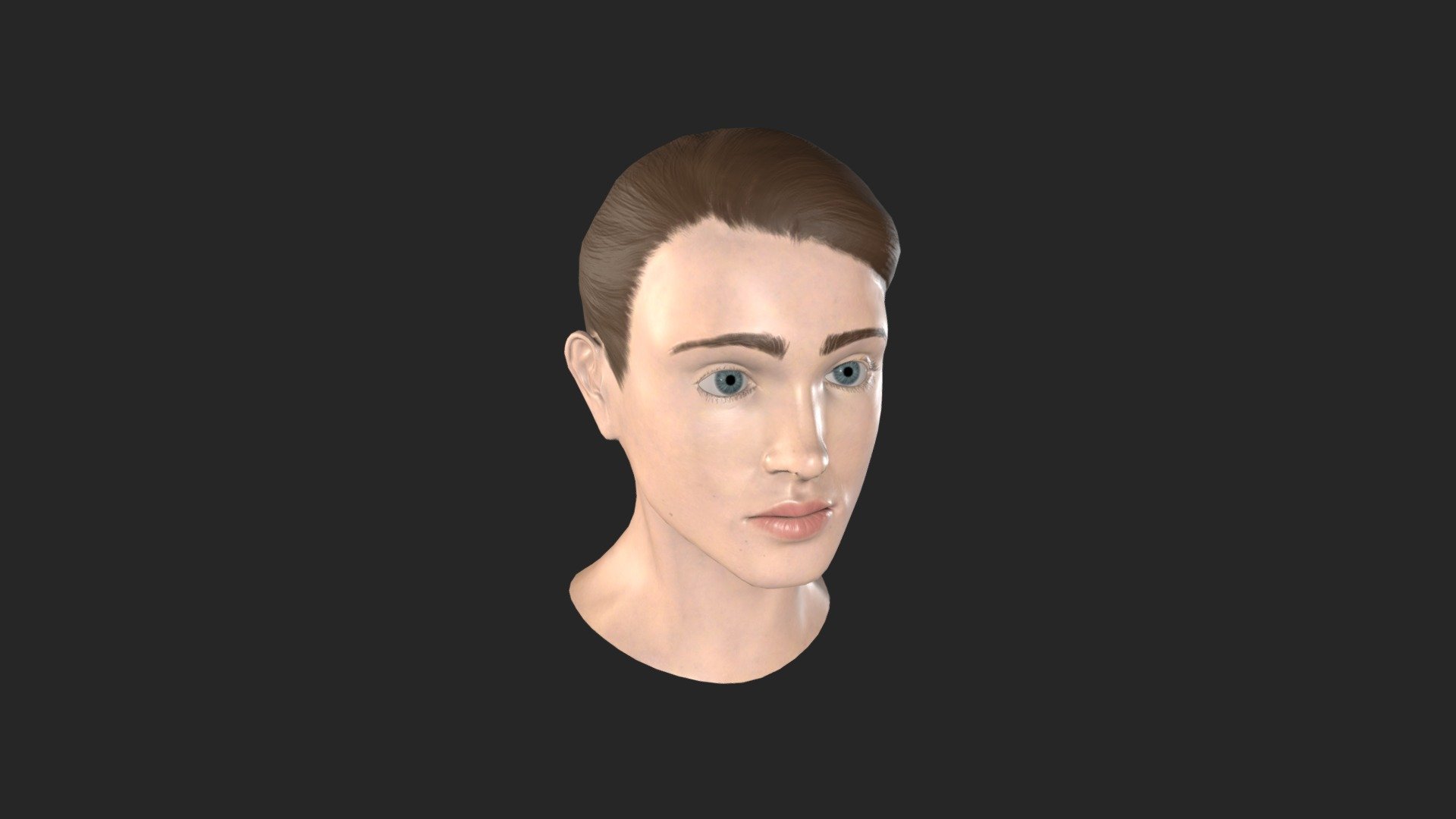 Natalia Dyer Bust - 3D model by GabeSpence [5915c83] - Sketchfab