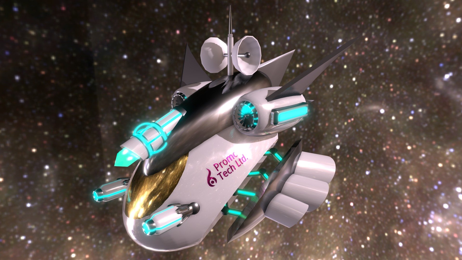 Ancient Space Pod - 3D model by Flikd Design (@Flikd_Design) [59176ca ...