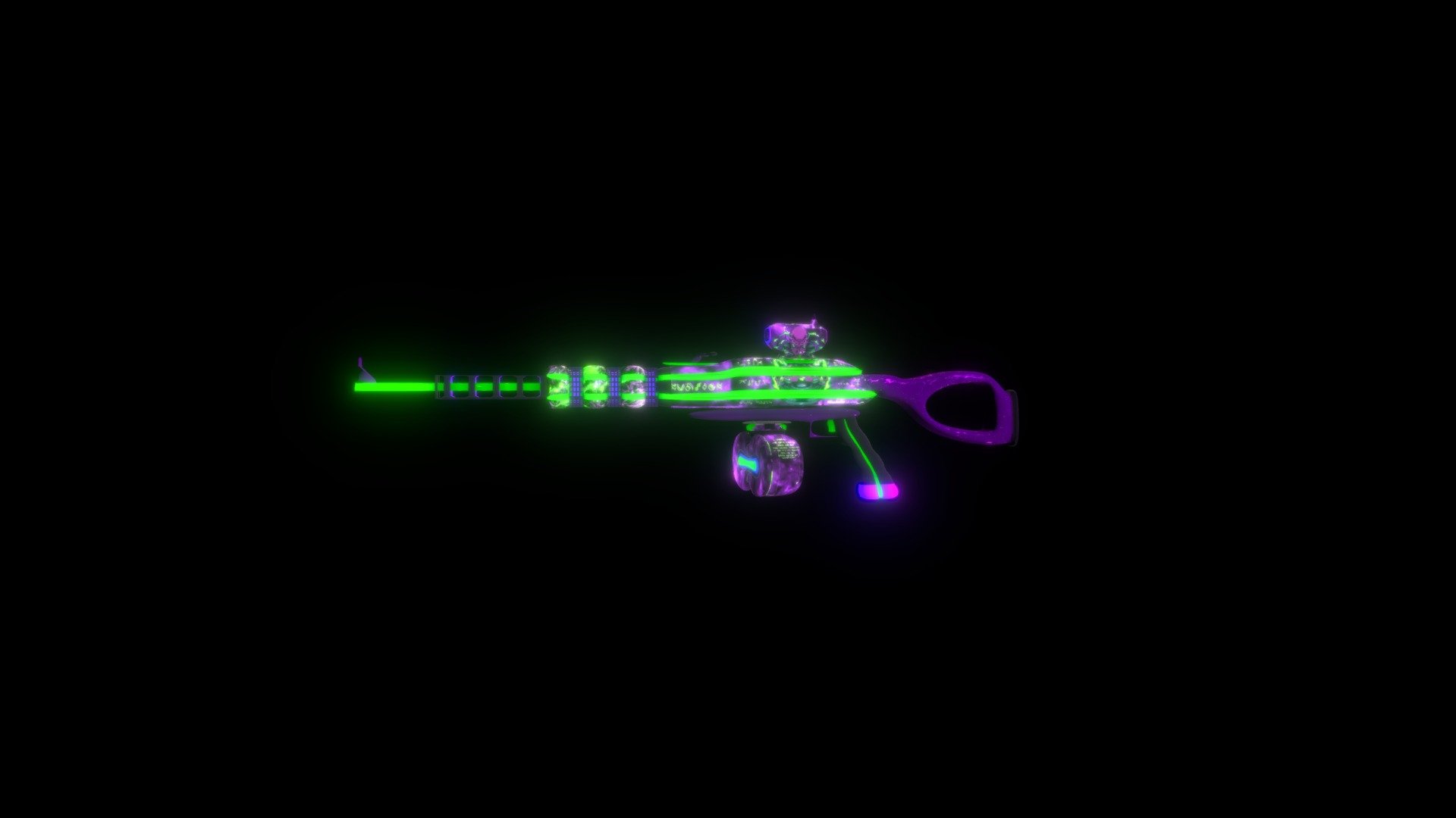 LMG Gun in Alien Invasion Skin - Download Free 3D model by Haskeln ...