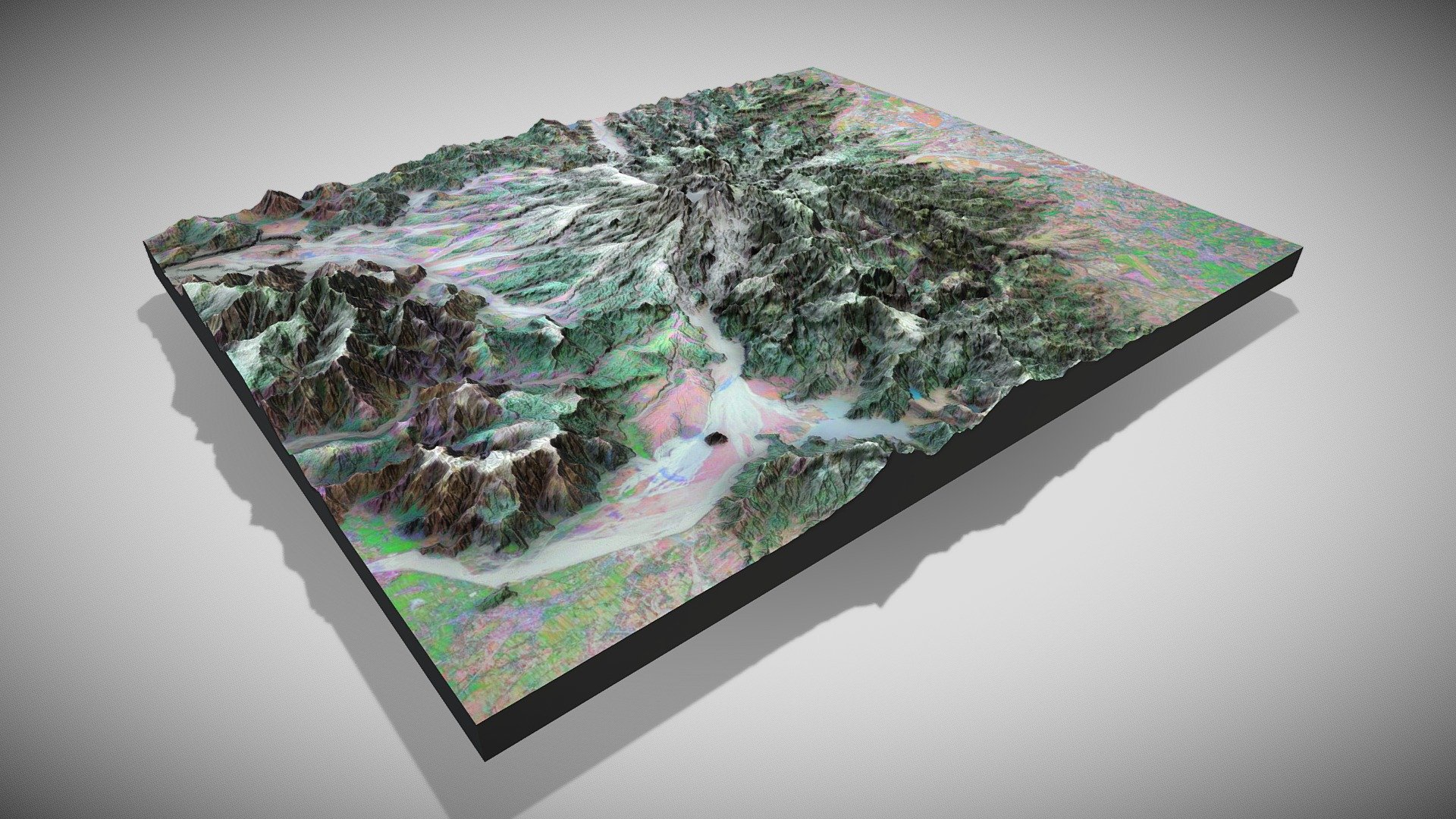 Mount Pinatubo, Philippines - Download Free 3D model by Jack M Simmons ...