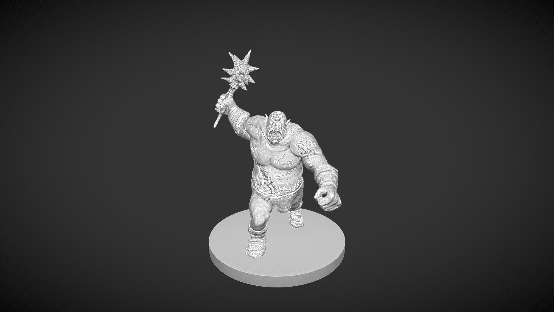 Ogre - 3D model by wongyunfung [5918423] - Sketchfab