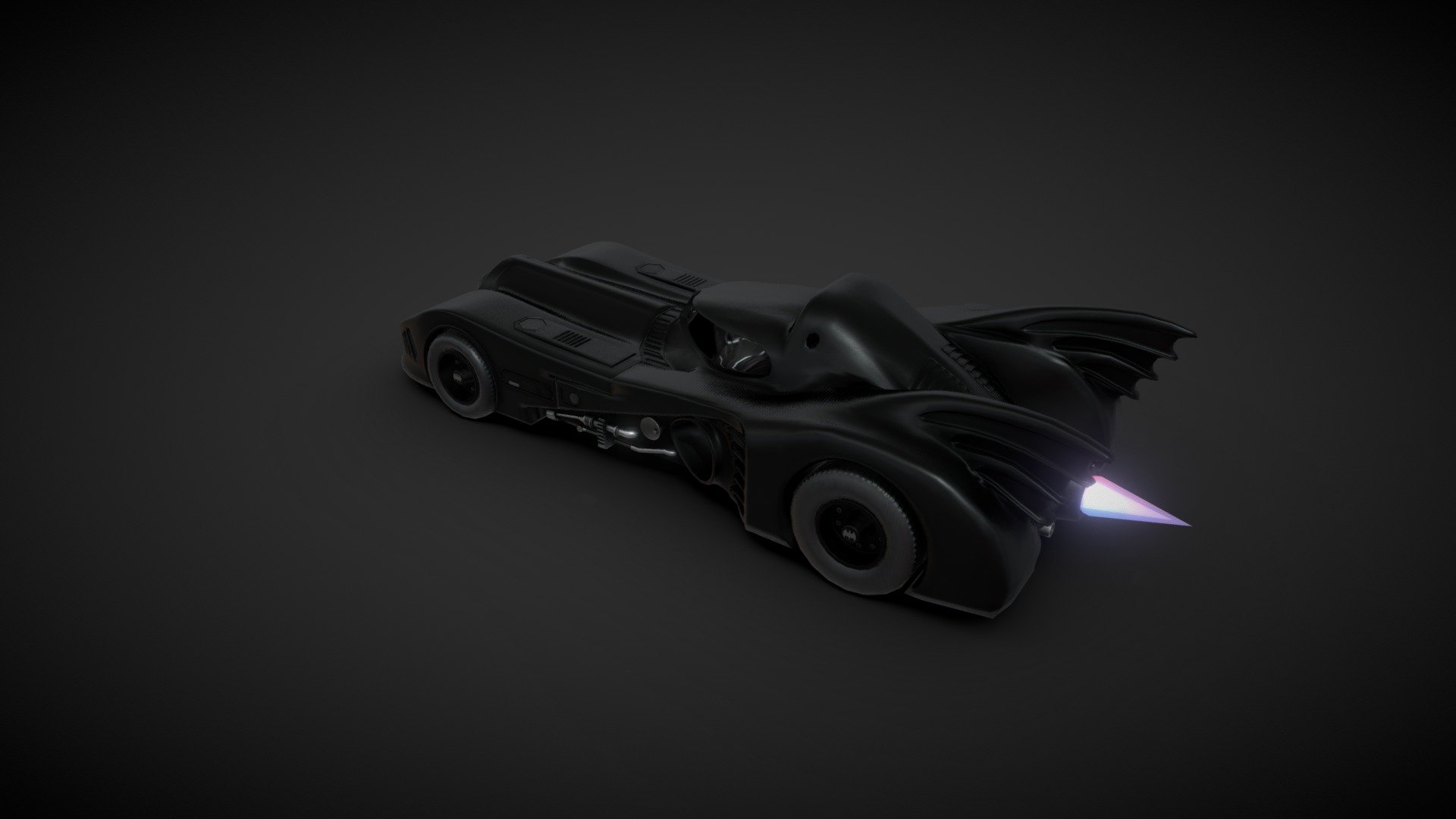 Batmobile - 3D model by PhotoGramGear [591955a] - Sketchfab