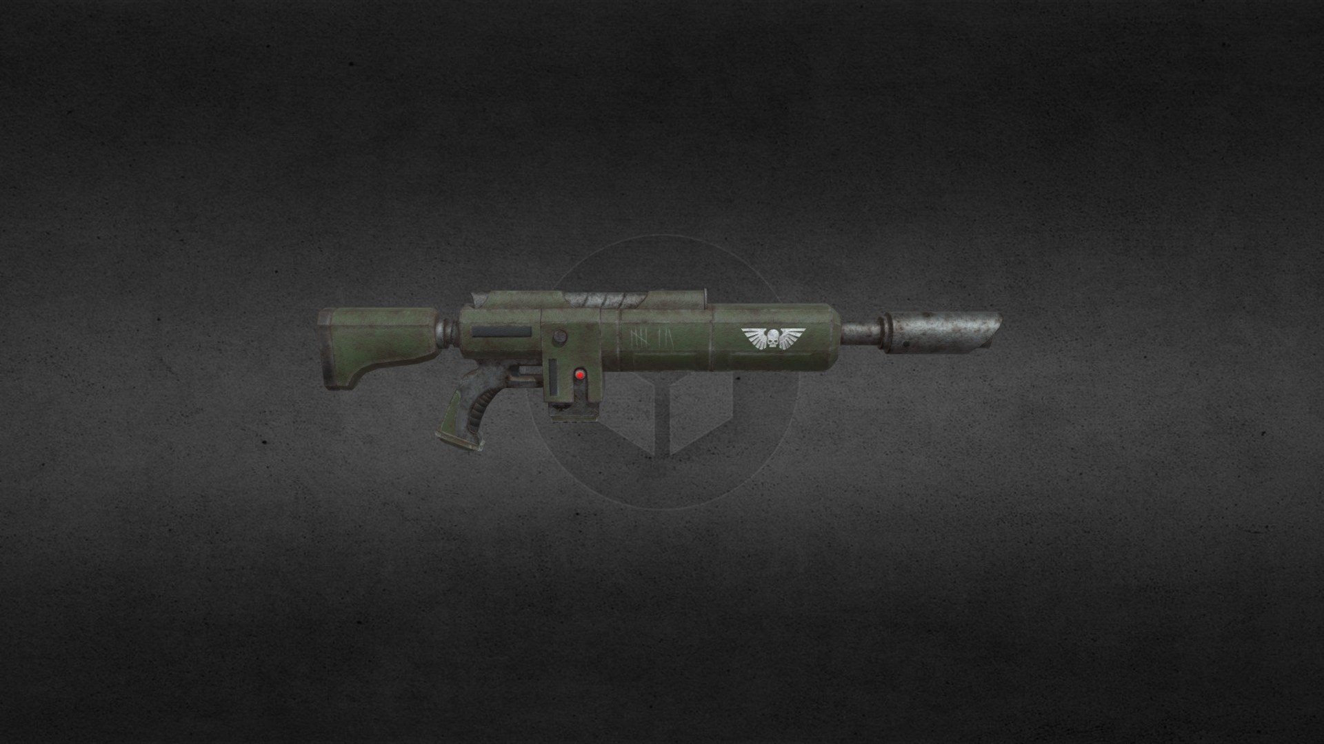 Laz Rifle - 3D model by Antti Keinänen (@AnttiKeinanen) [591a6c8 ...