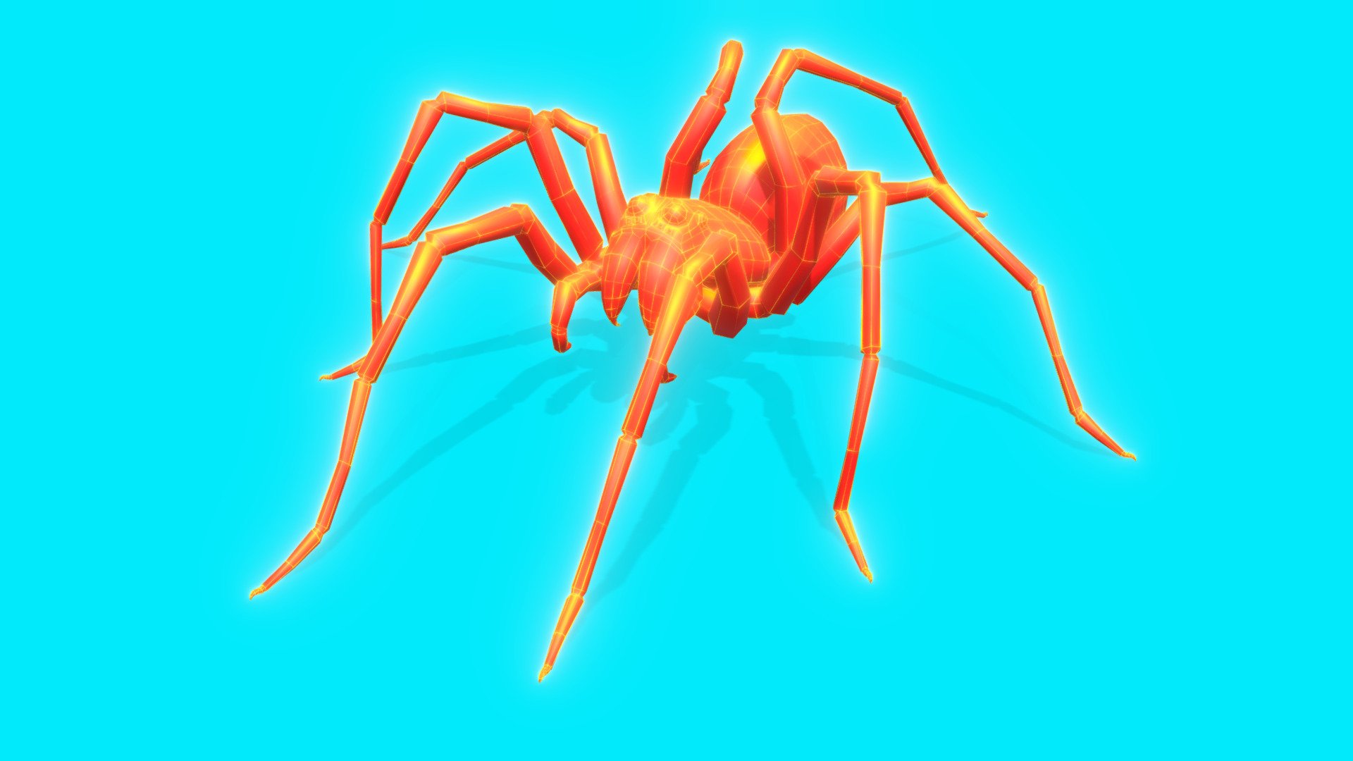 CyberpunkSpider - 3D model by ISMO [591b015] - Sketchfab