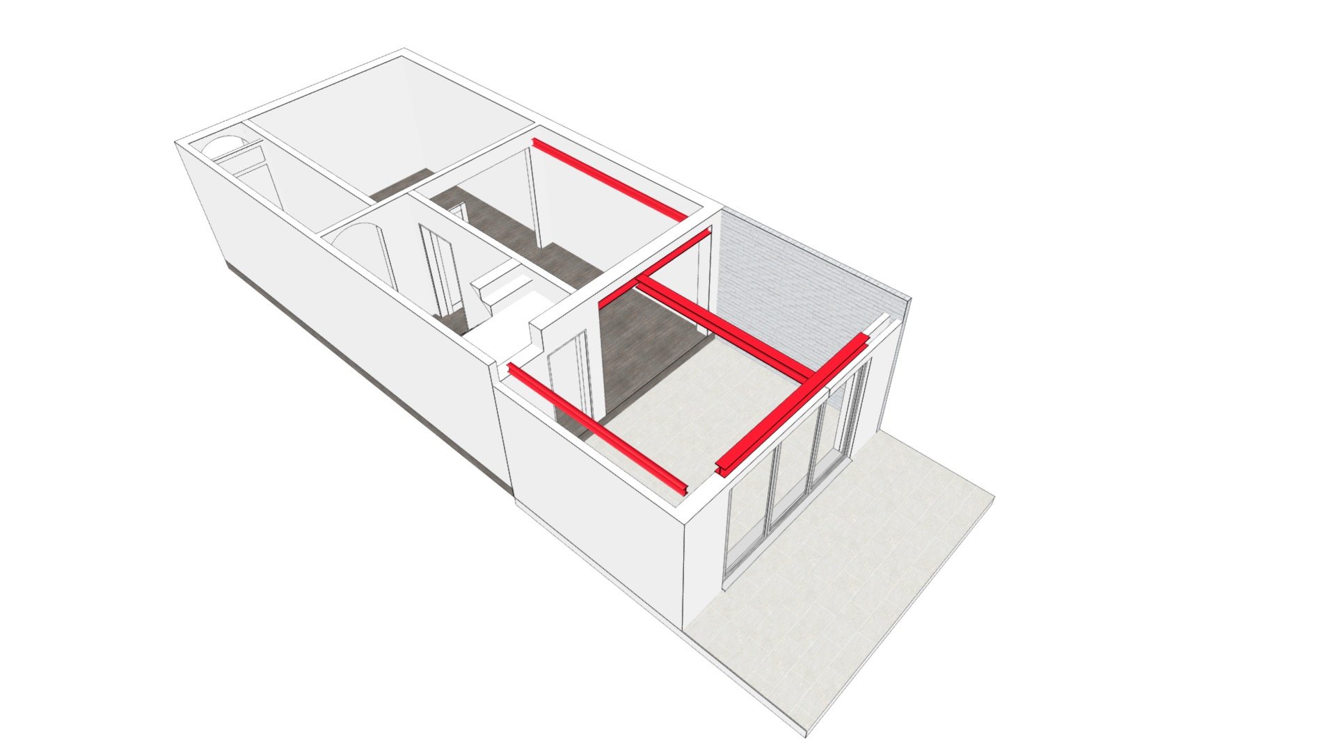 simplified structural summary - 3D model by Saker Thomas (@saktom ...