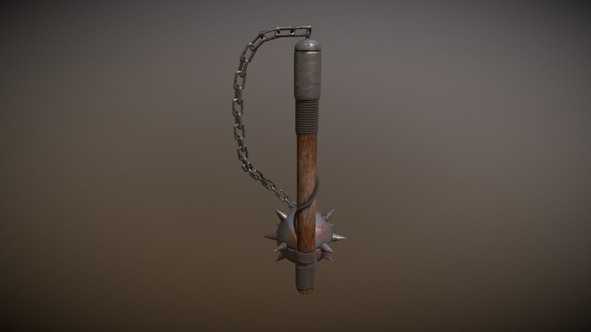 SM_RealisticMace - 3D model by Will (@willbrown-98) [591b8bd] - Sketchfab