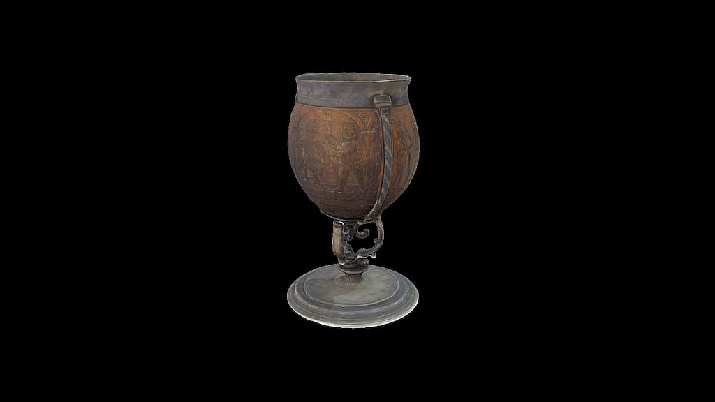 Coconut Goblet England - Science Museum london - 3D model by Cyreal.com ...