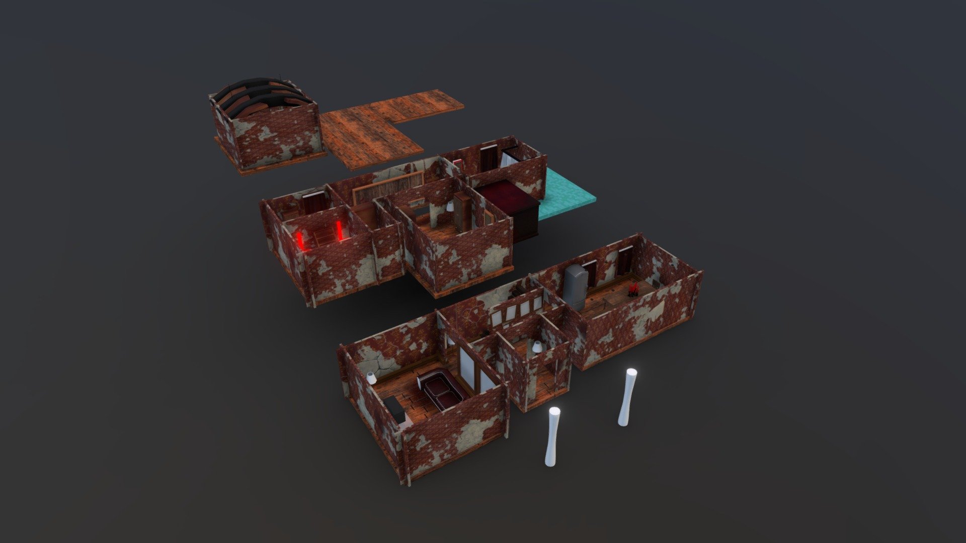 Horror house - Buy Royalty Free 3D model by Fred Drabble (@FredDrabble ...