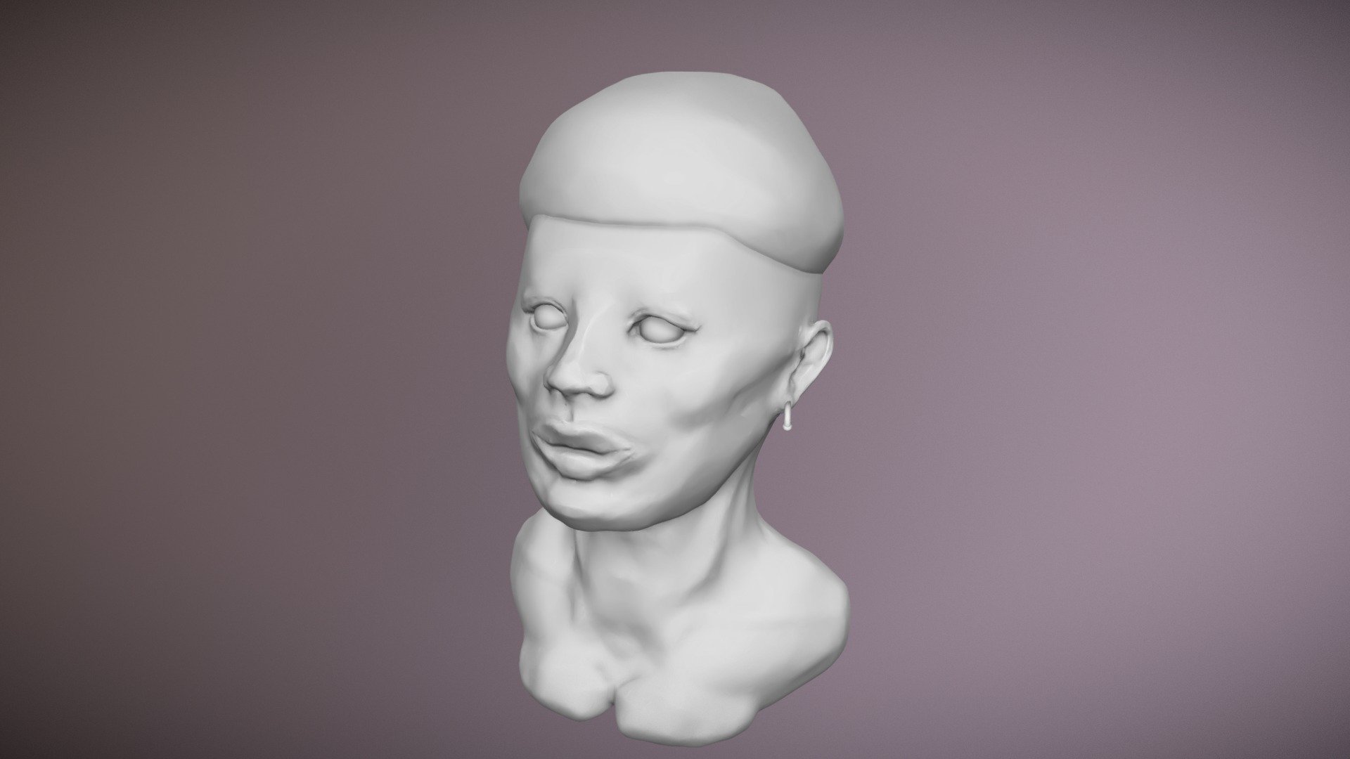 Face Sculpt #1 - Expressionless Look - 3D model by TDuc [59210dd ...