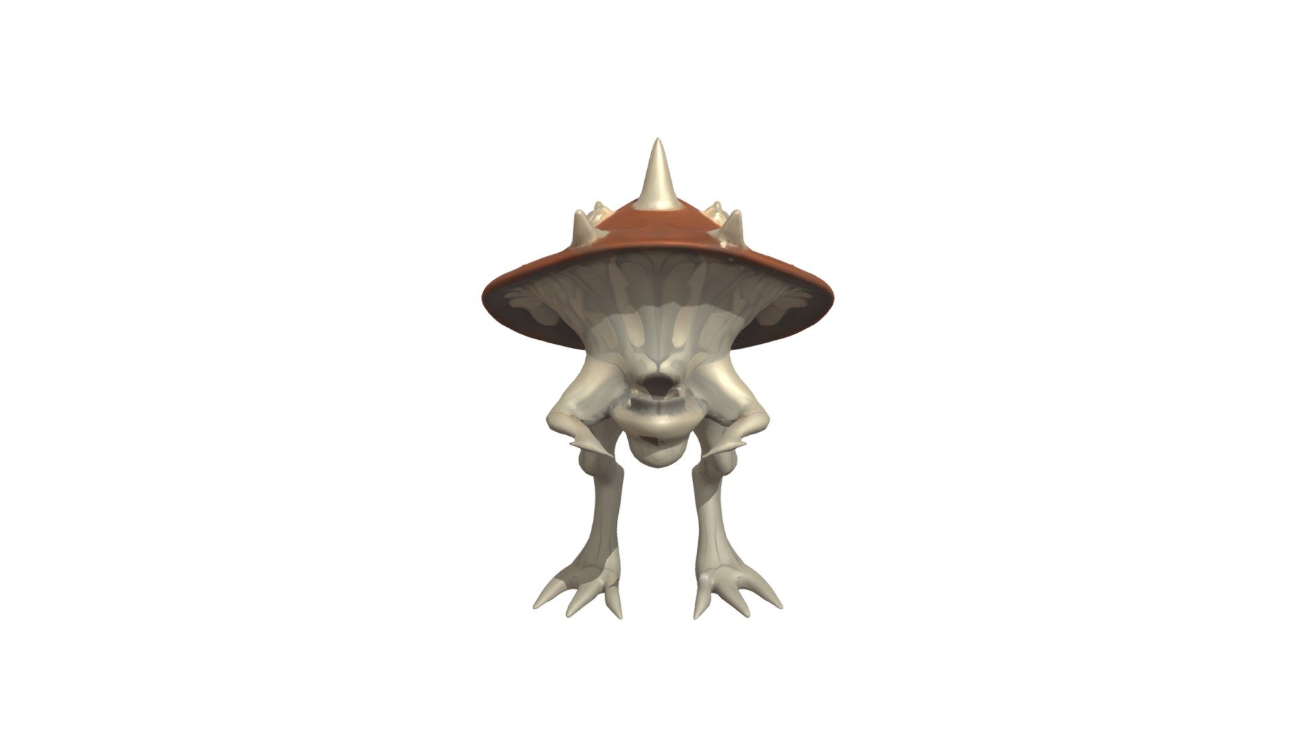 Illuminati Wars - Mushroom alien monster - Download Free 3D model by ...