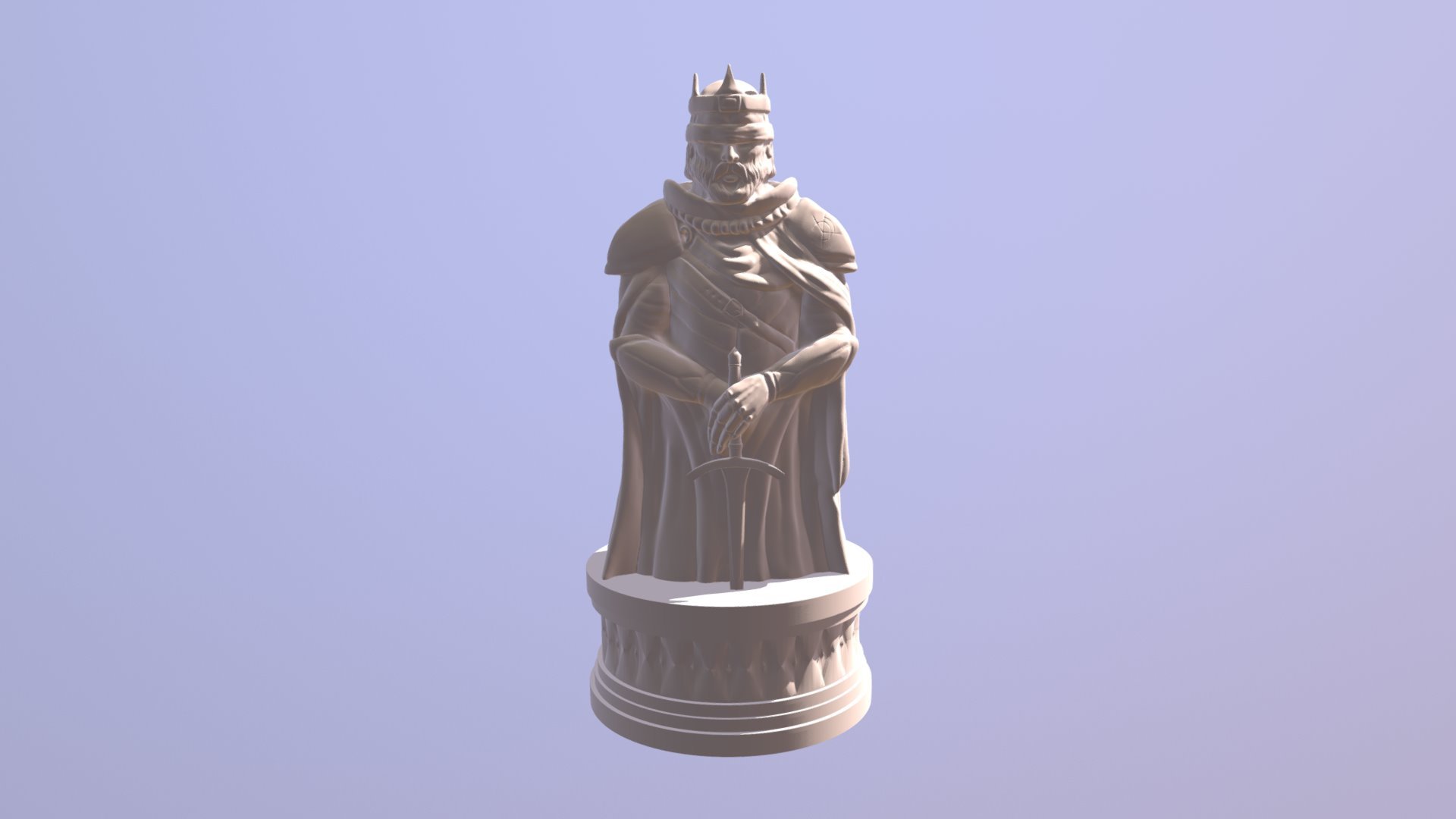 King - 3D model by MaxHirst [592204d] - Sketchfab