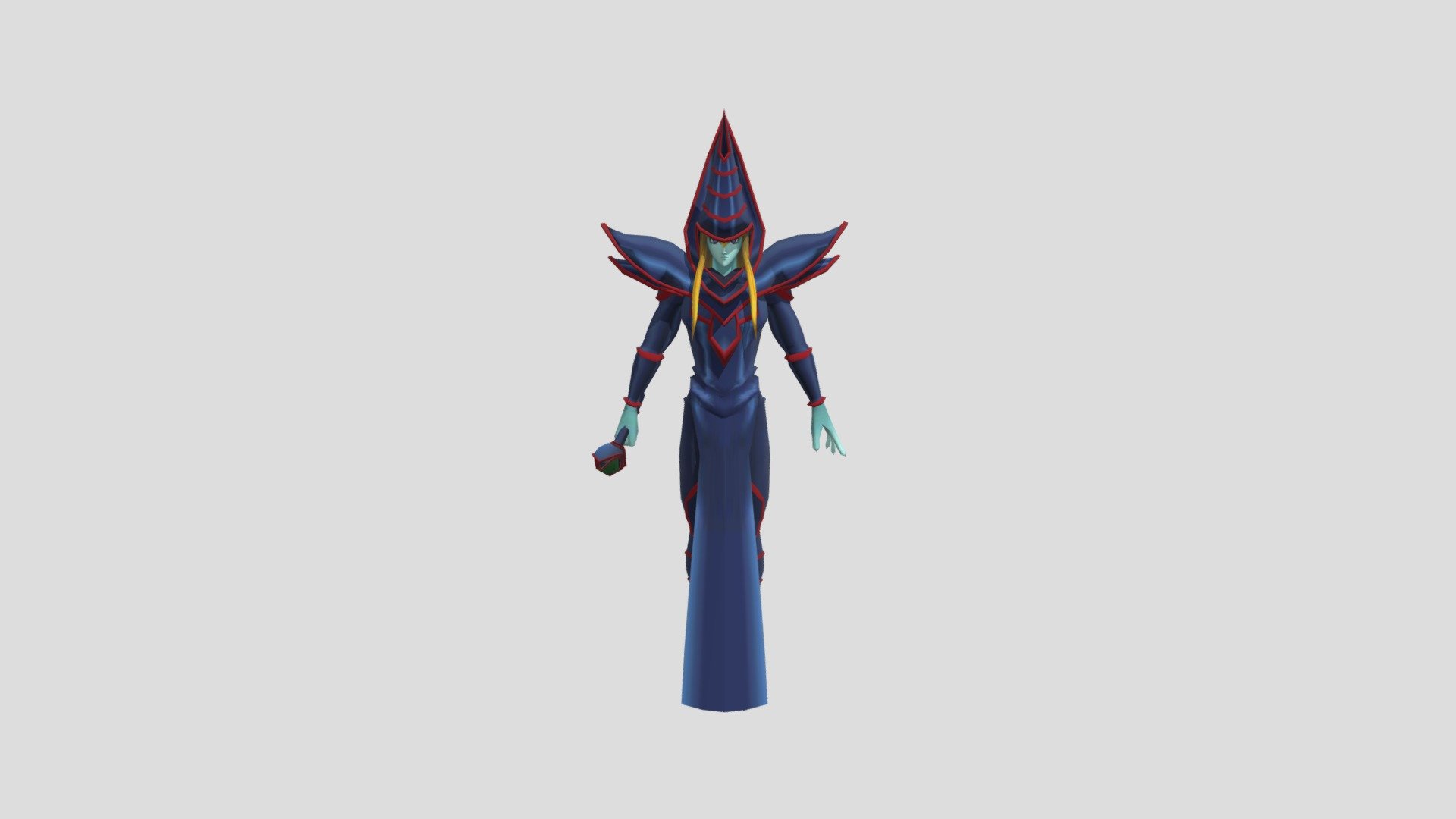 Dark Magician - Download Free 3D model by Tigerar1 (@allanromanreyes ...