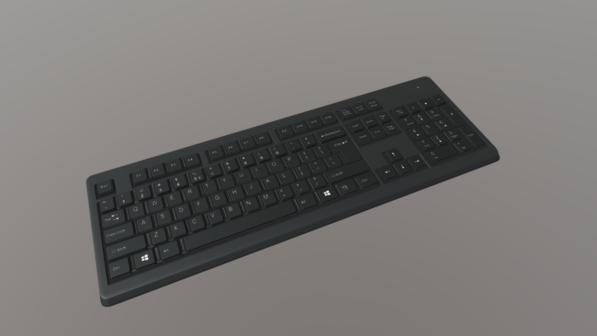 PC Keyboard - 3D model by LadanaCreative [5922b35] - Sketchfab