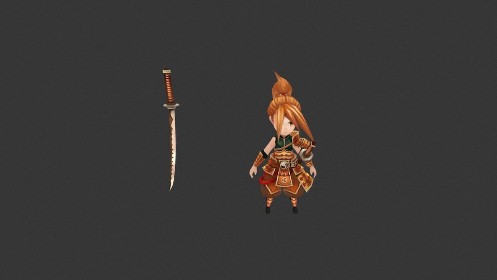 Yasuo - 3D model by Kien Pham (@kienphamds) [5923d7e] - Sketchfab