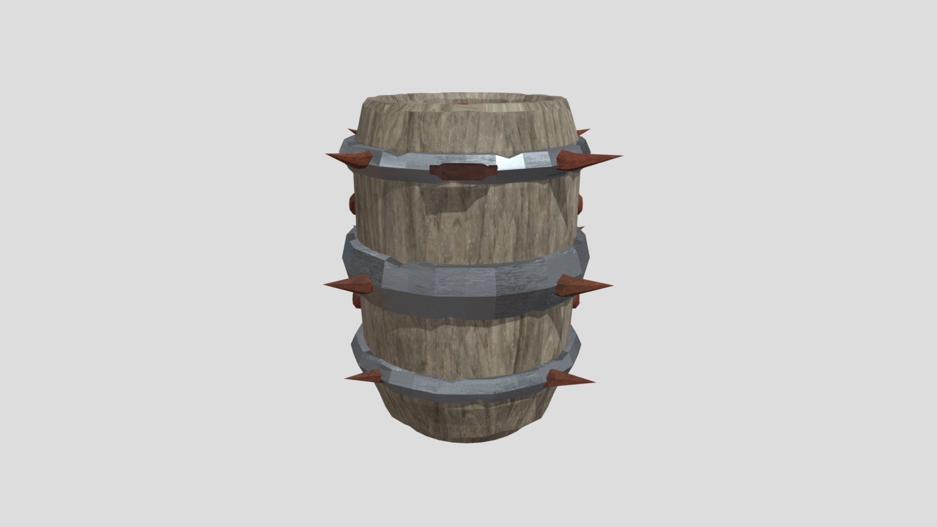 Finished barrel texture - 3D model by EdenChisnallArt [5924ae5] - Sketchfab
