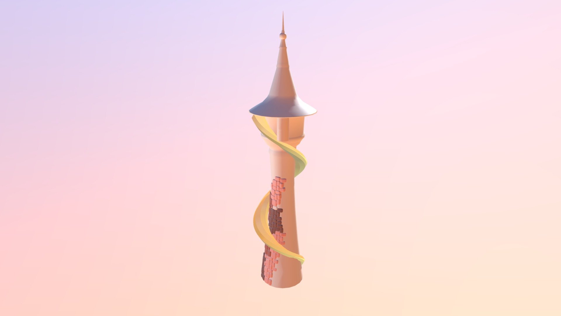 Rapunzel´s Tower - 3D model by Peebles2107 [59277e0] - Sketchfab