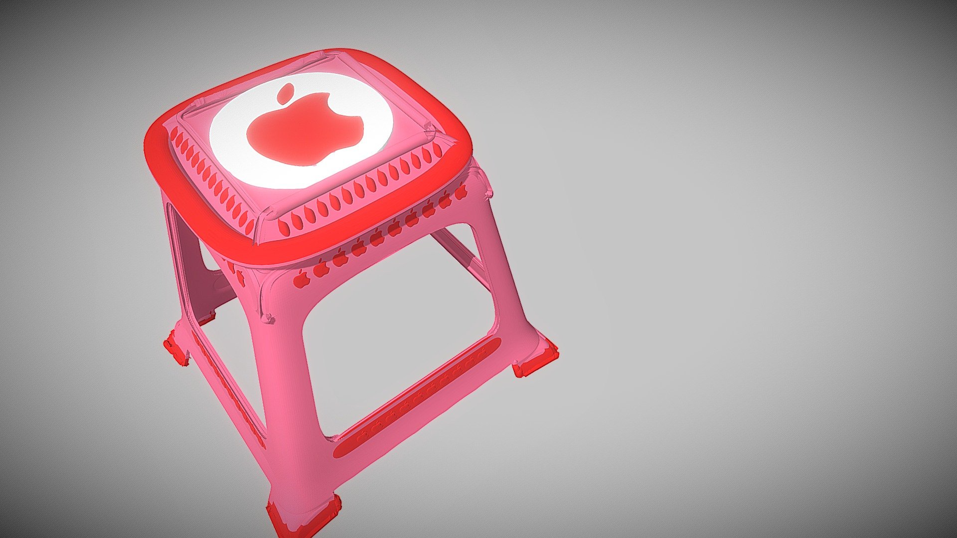 Barbi Chair Apple - Buy Royalty Free 3D model by HamedWare (@hhamedware ...