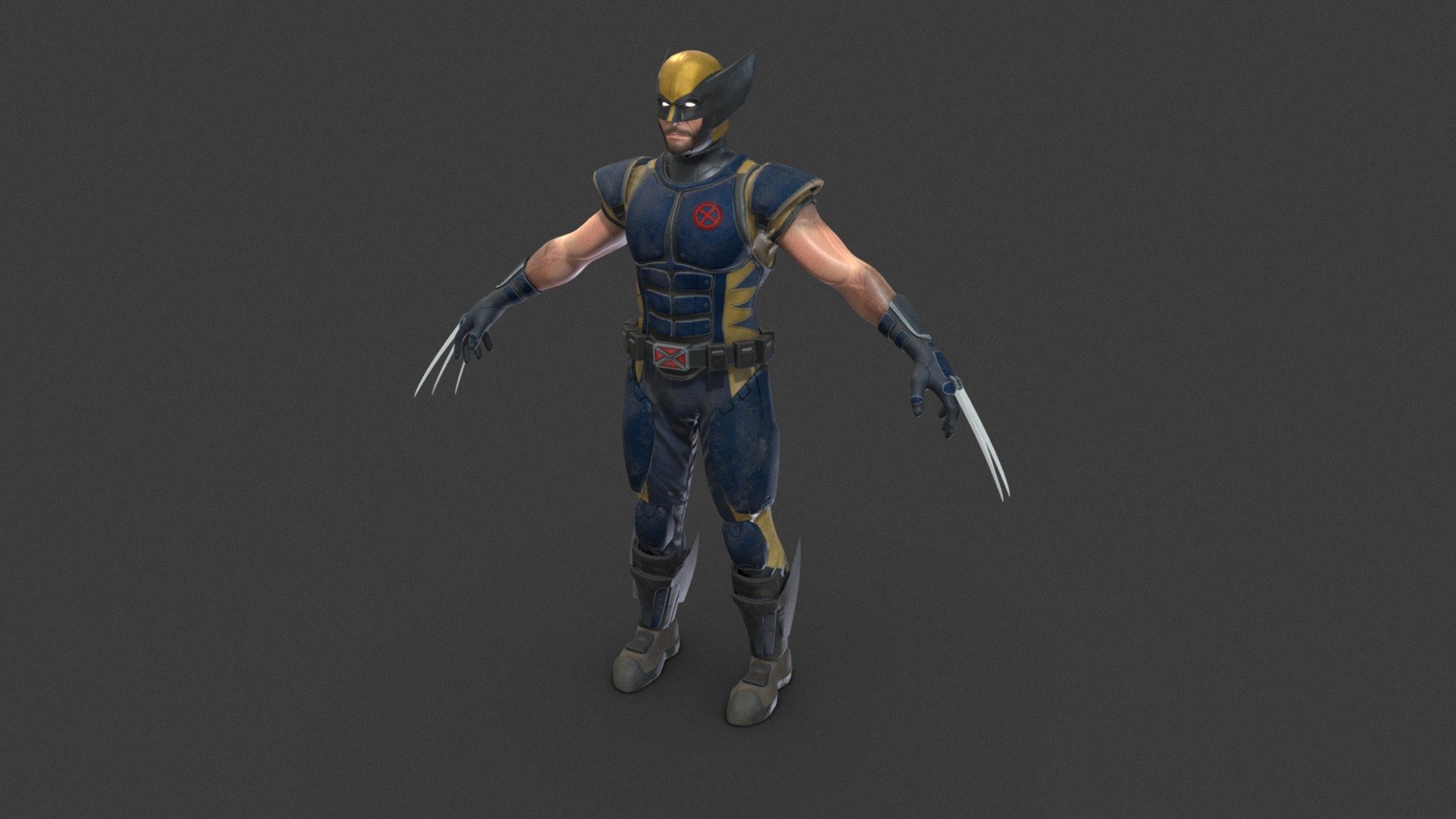 WOLVERINE Desing Mat_desing76 - Buy Royalty Free 3D model by MATEO ...