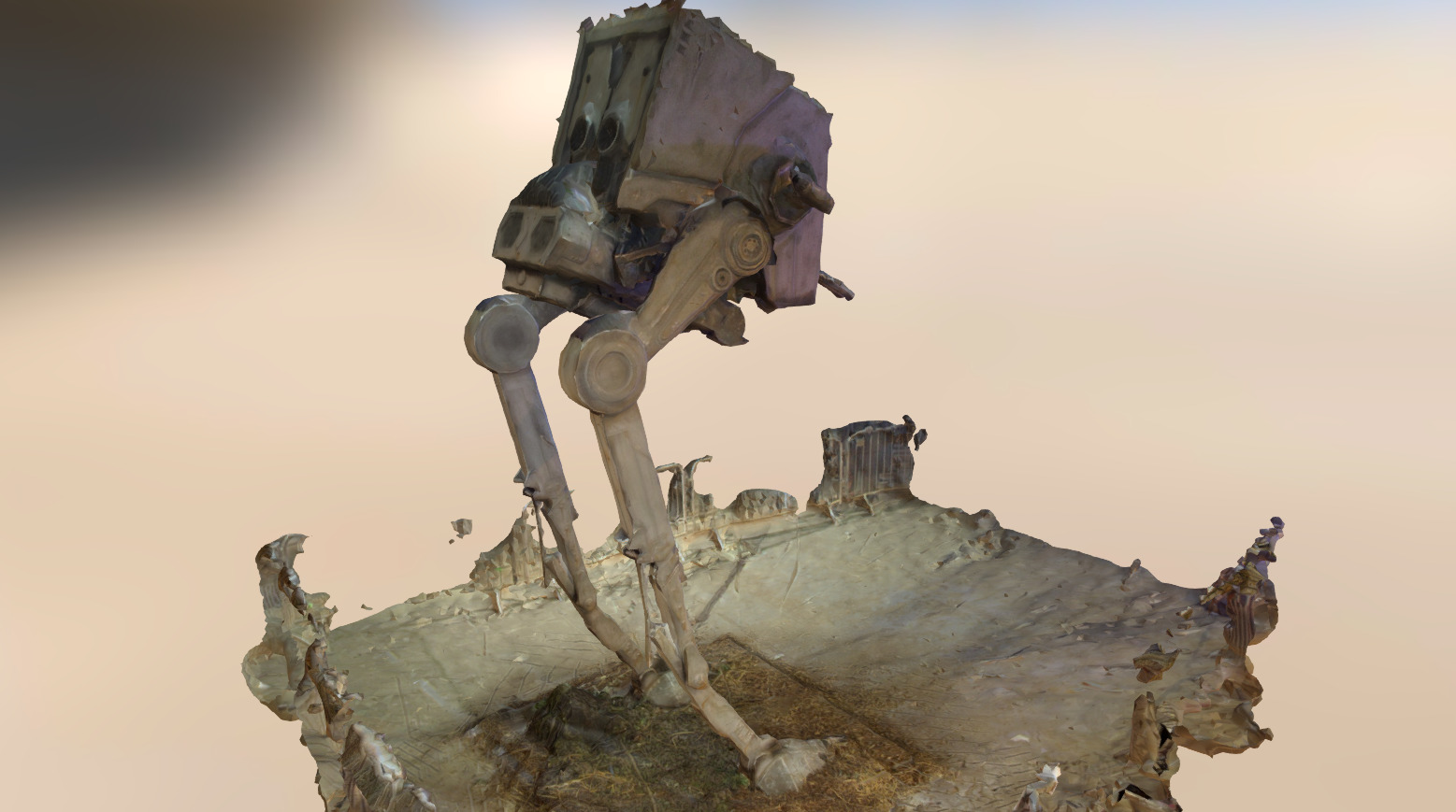 AT-ST Full Size replica - 3D model by 3D-Mand [5929bb9] - Sketchfab