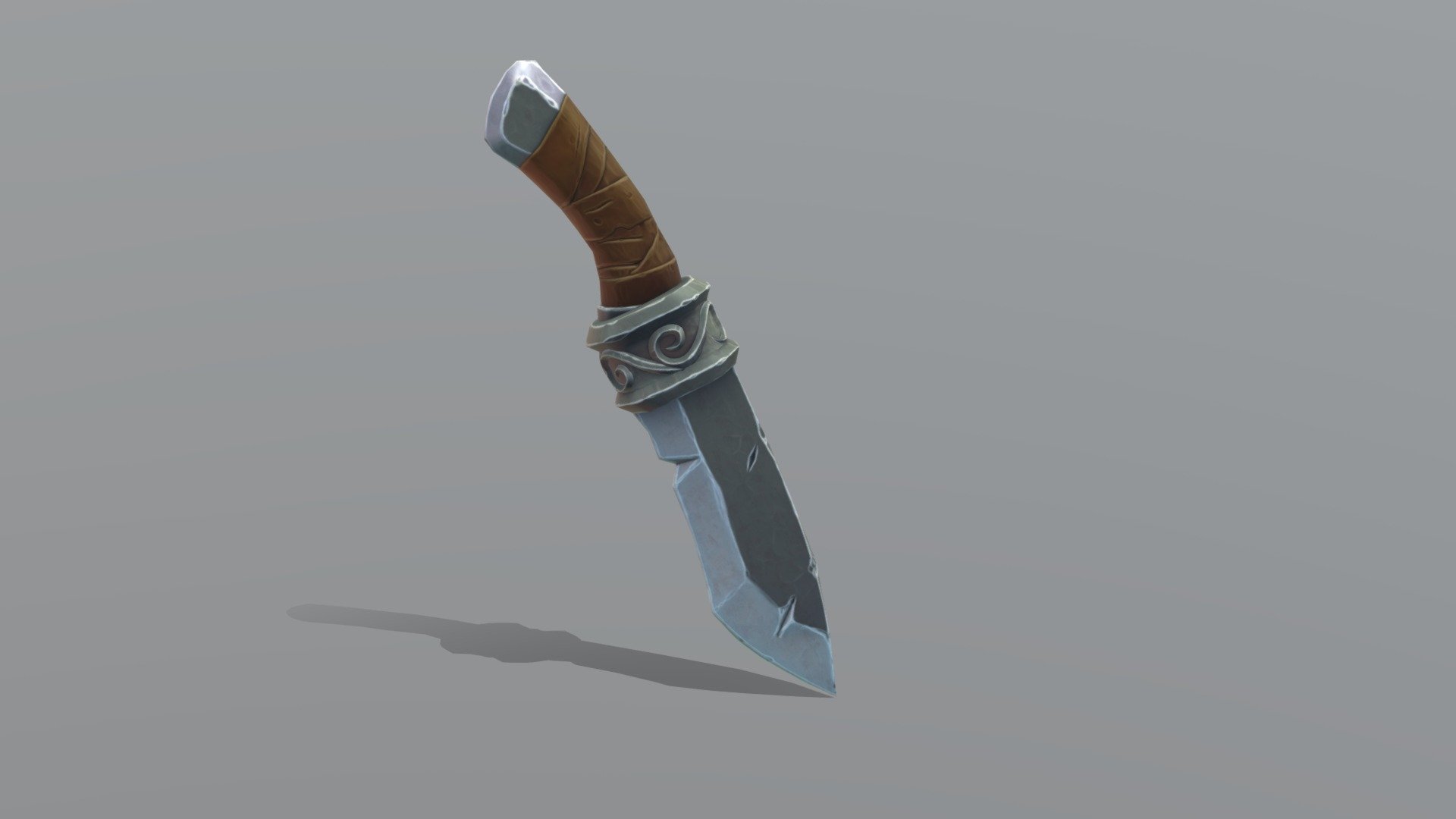 Stylized Dagger - 3D model by Nebbia [592a0f1] - Sketchfab