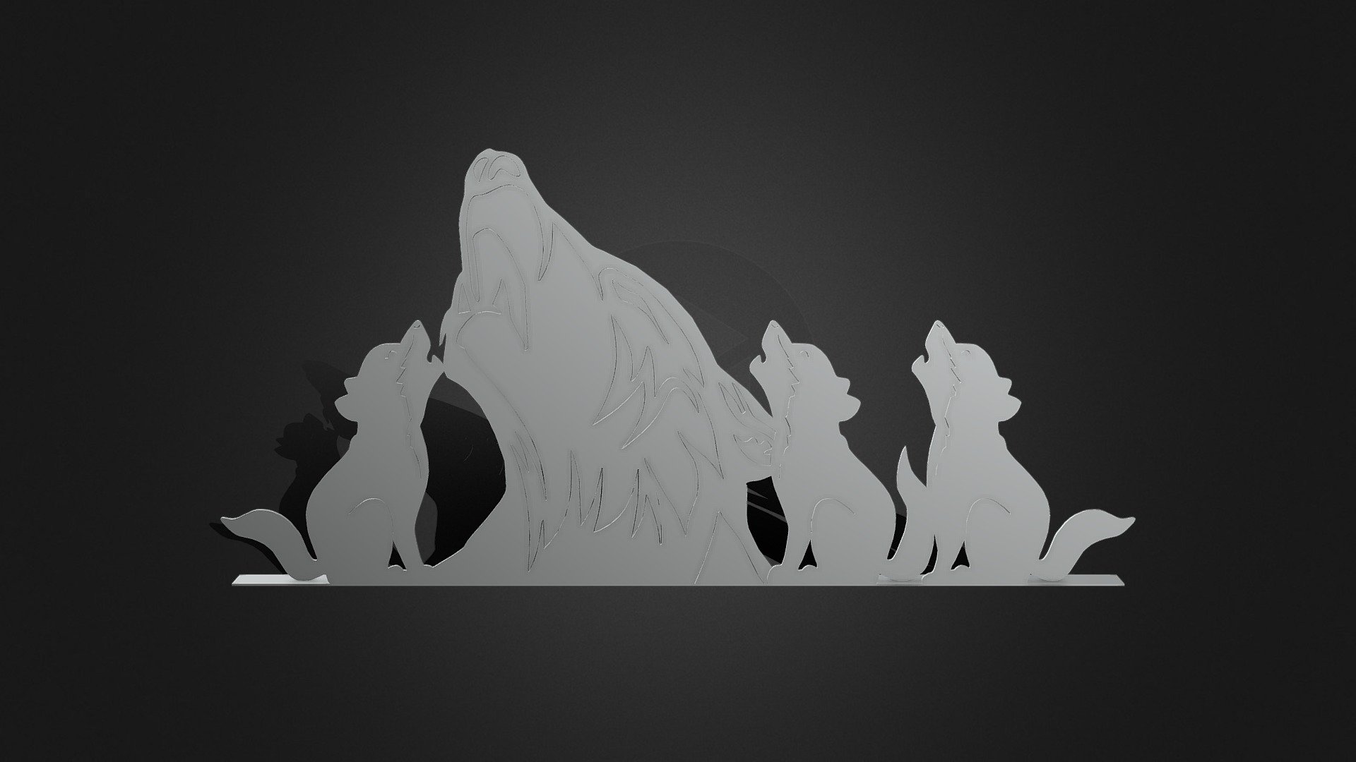 Coyote Family - Download Free 3D model by FabTech [592a254] - Sketchfab