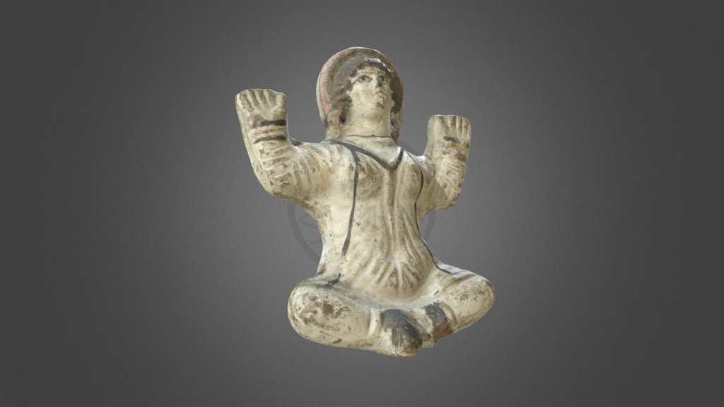 Orante Woman - 3D model by Allard Pierson (@AllardPierson) [592a541 ...