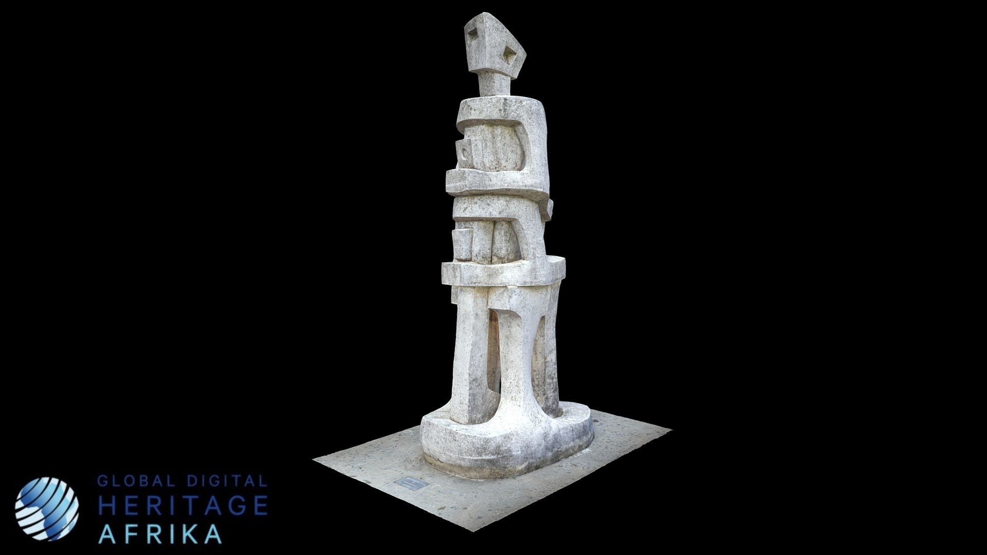 Mechanical Man Statue, UCT, South Africa - Download Free 3D model by ...
