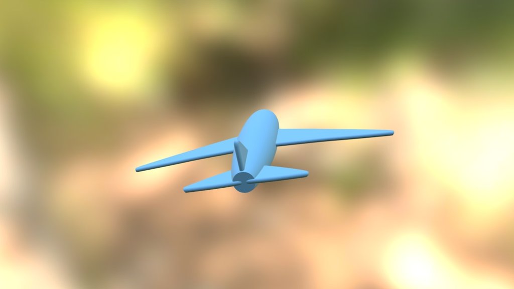 Simple Plane - Download Free 3D model by michael.rice.weber.2002 ...