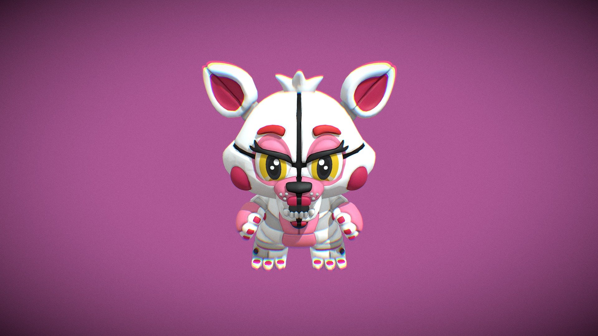 Funtime Foxy - Download Free 3D model by royalroyaltymodel112 [592c5c8 ...