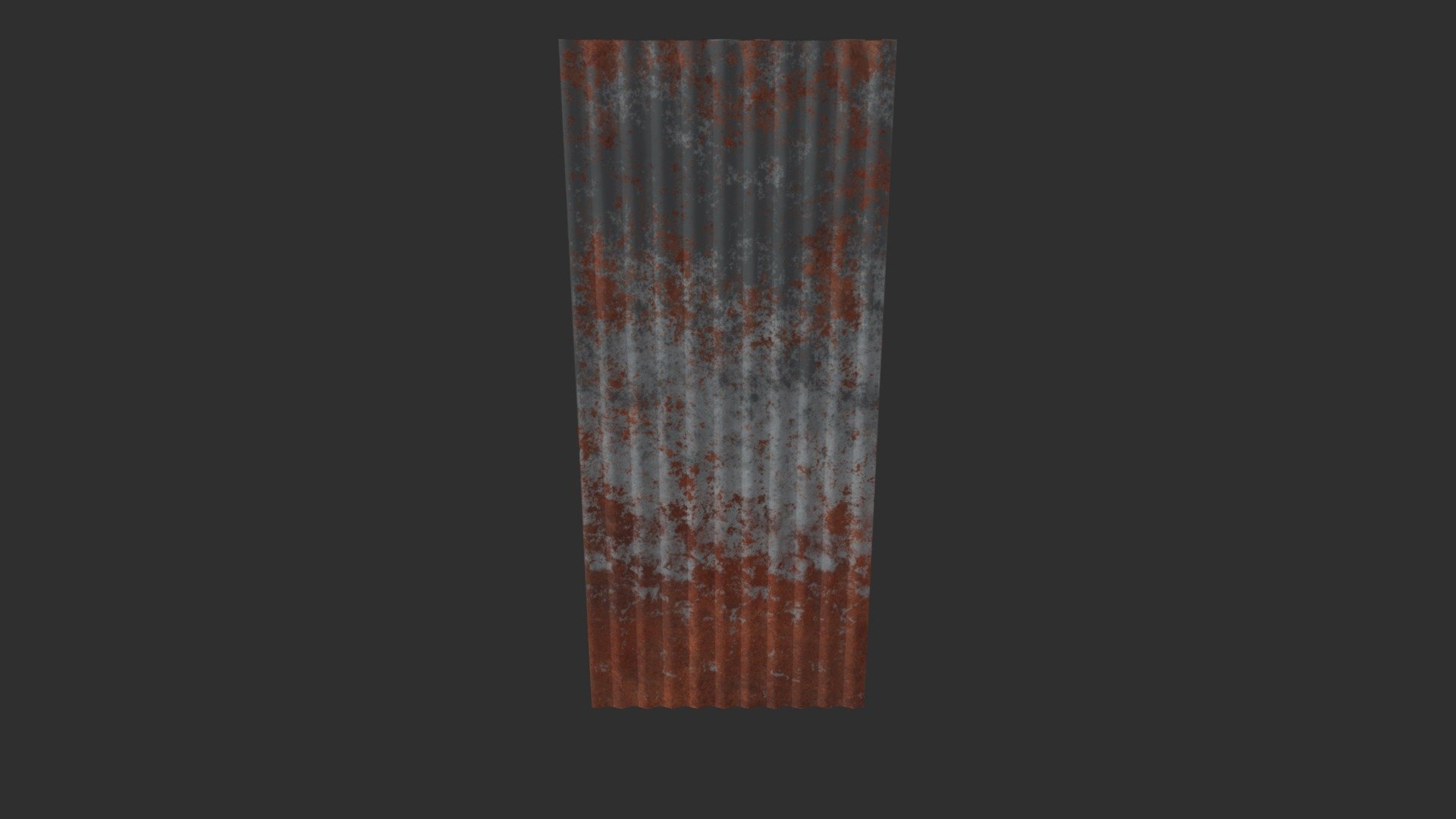 Old roofing galvanized roof Low-poly 3D model - Buy Royalty Free 3D ...