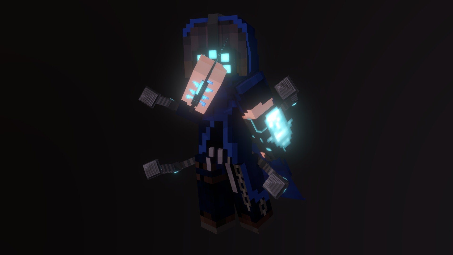 Cyber-Nicklankya - 3D model by Miojo (@Miojo_comms) [5930b1f] - Sketchfab