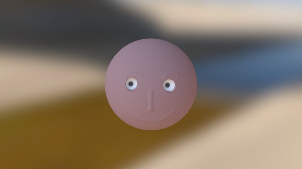 My accidentally terrifying hideous face-circle - Download Free 3D model ...