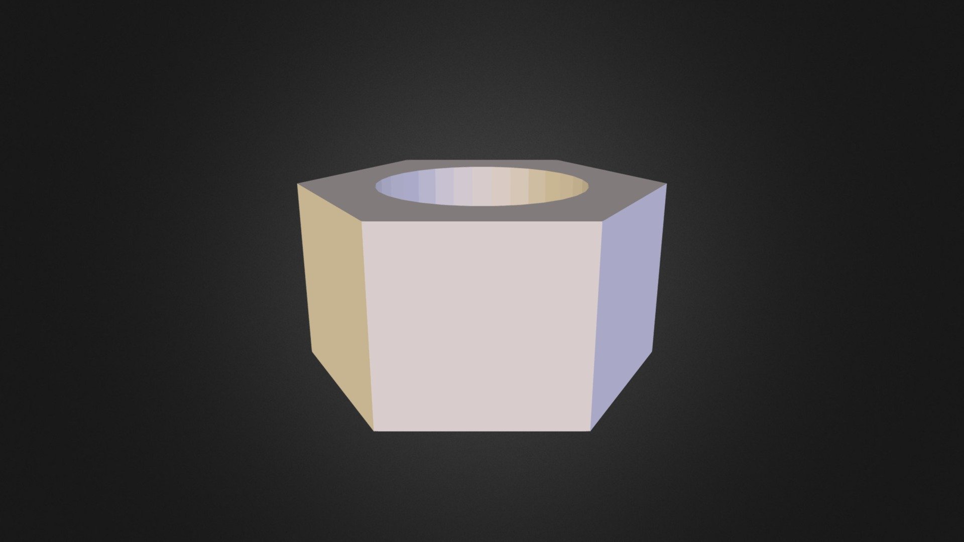 5/16th Threaded Rod Nut - 3D model by 3dindustries [59325f3] - Sketchfab