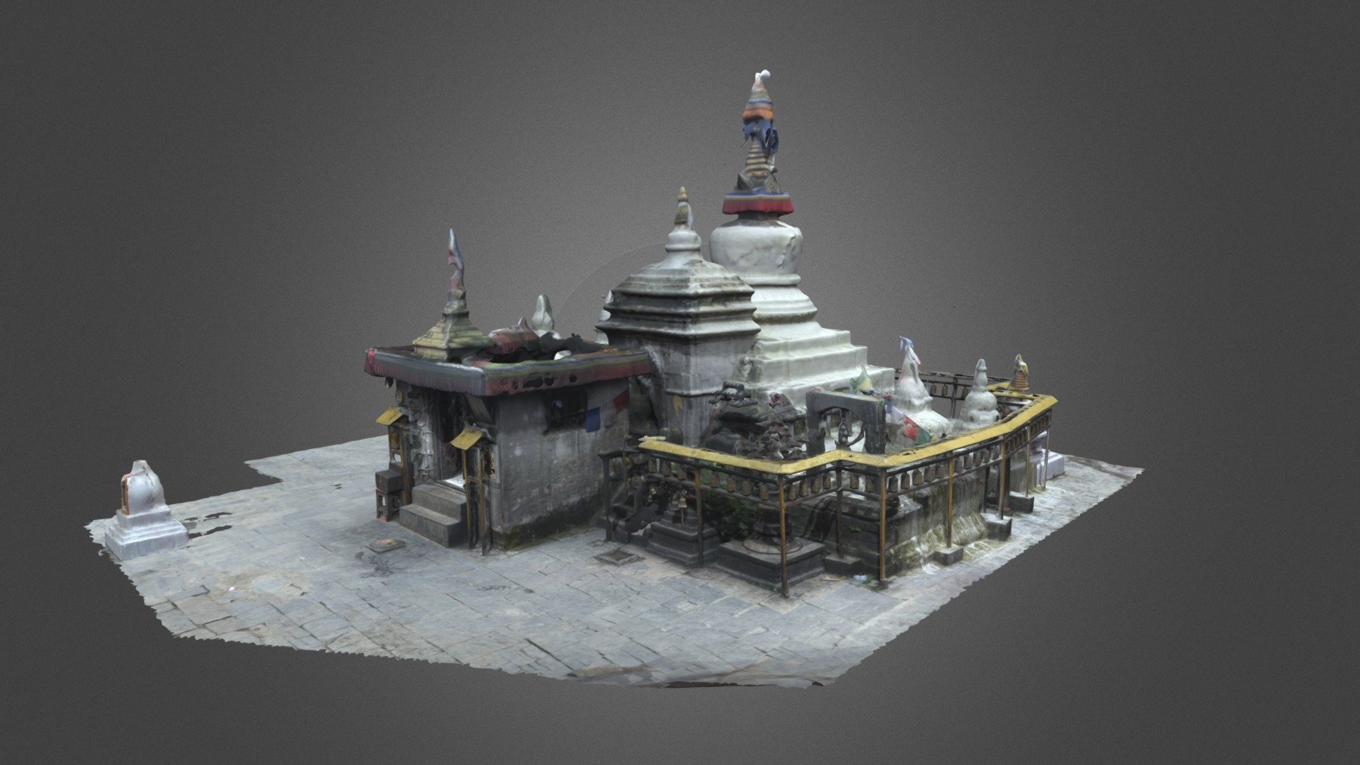 Namo Buddha (Historic Stupa) - 3D model by Nepal Buddhism ...
