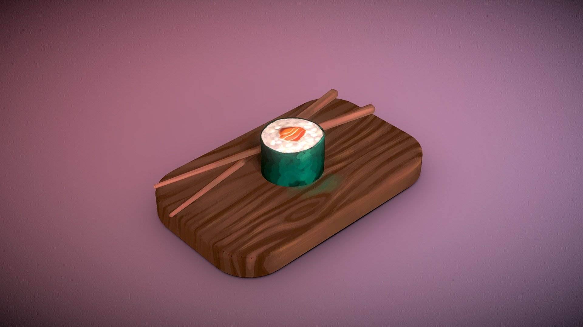 Sushi - 3D model by saveciprian [5933772] - Sketchfab