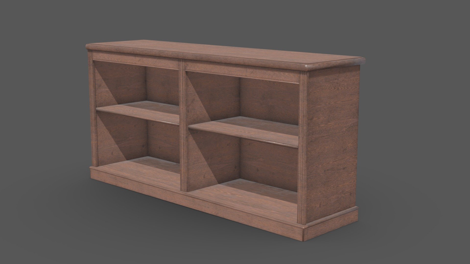 Small Bookshelf - 3D model by Joe-Wall (@Aceofjoey) [5934ef3] - Sketchfab
