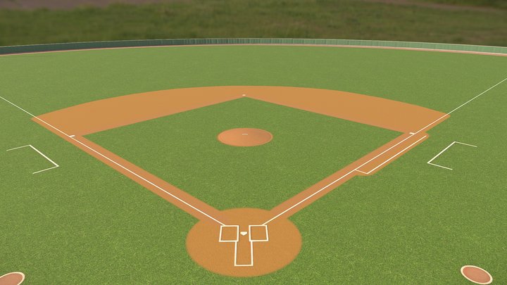 Baseball-stadium 3D models - Sketchfab