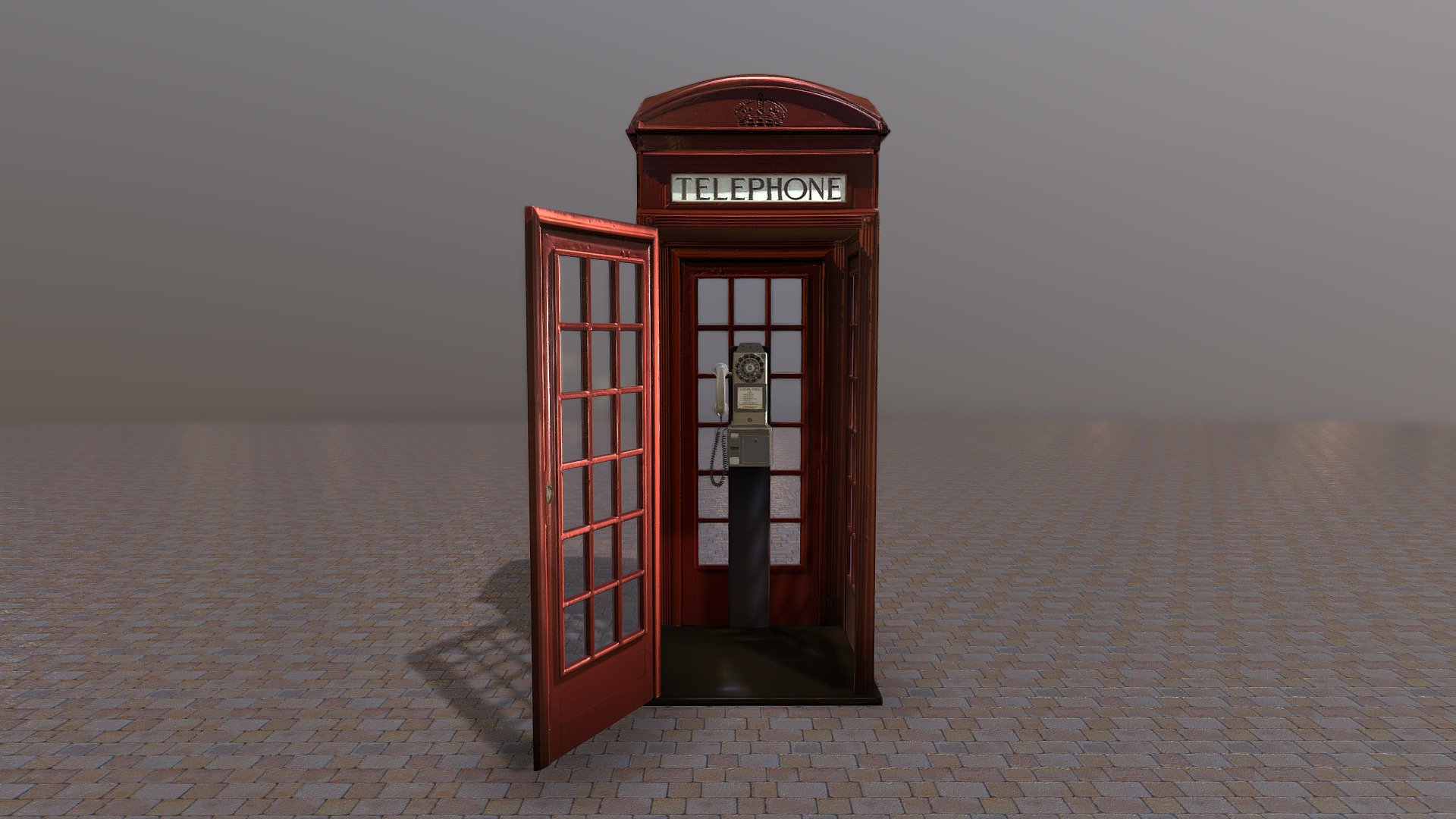 Telephone Box - Buy Royalty Free 3D model by 3Dee (@mellydeeis ...