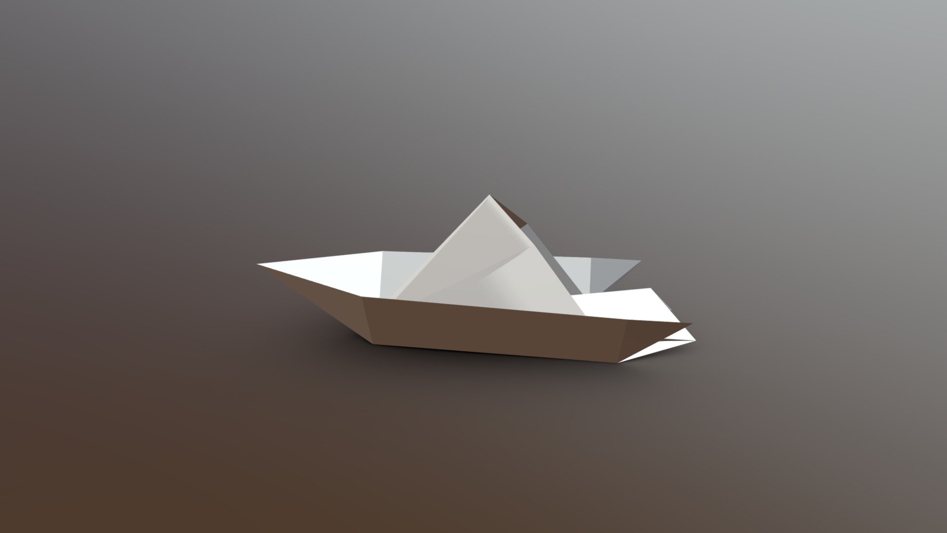 Paper Boat 03 - 3D model by tkm9motion [593880a] - Sketchfab