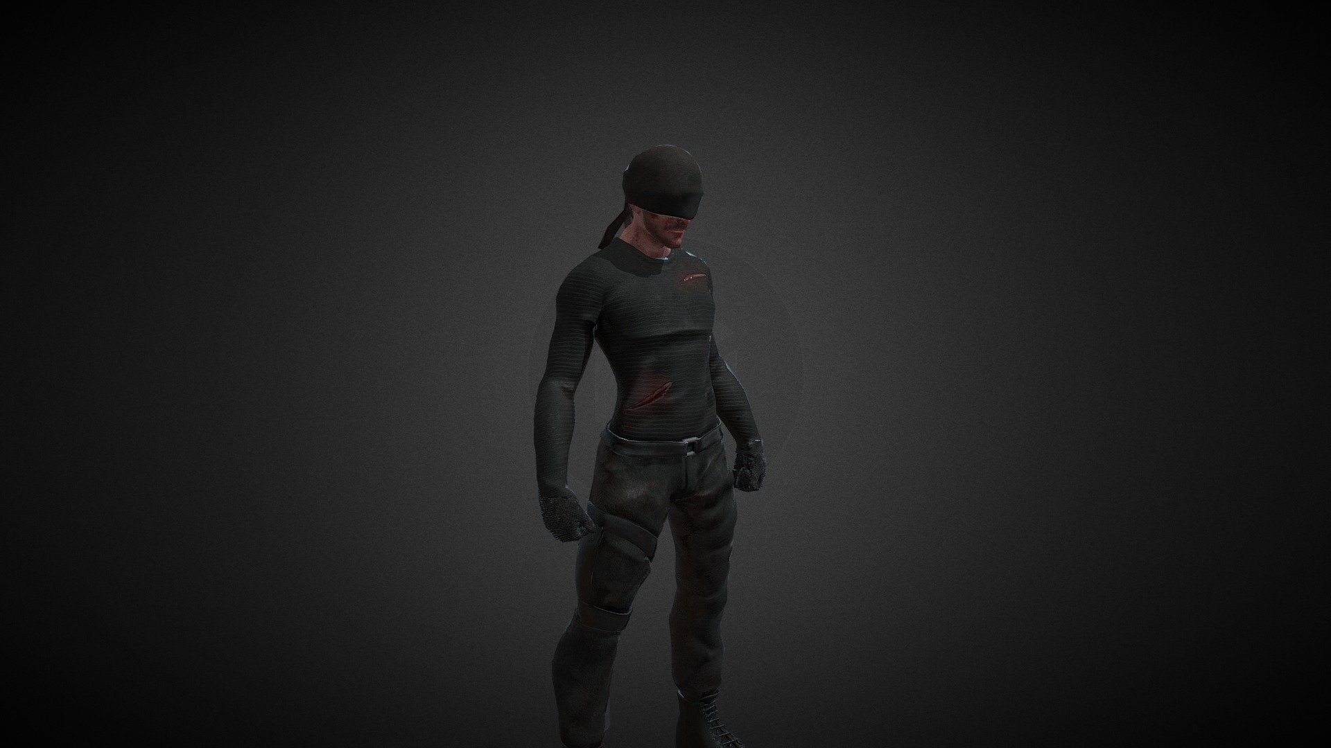Daredevil - 3D model by Joence Simpson (@joencesimpson) [593a8d4 ...