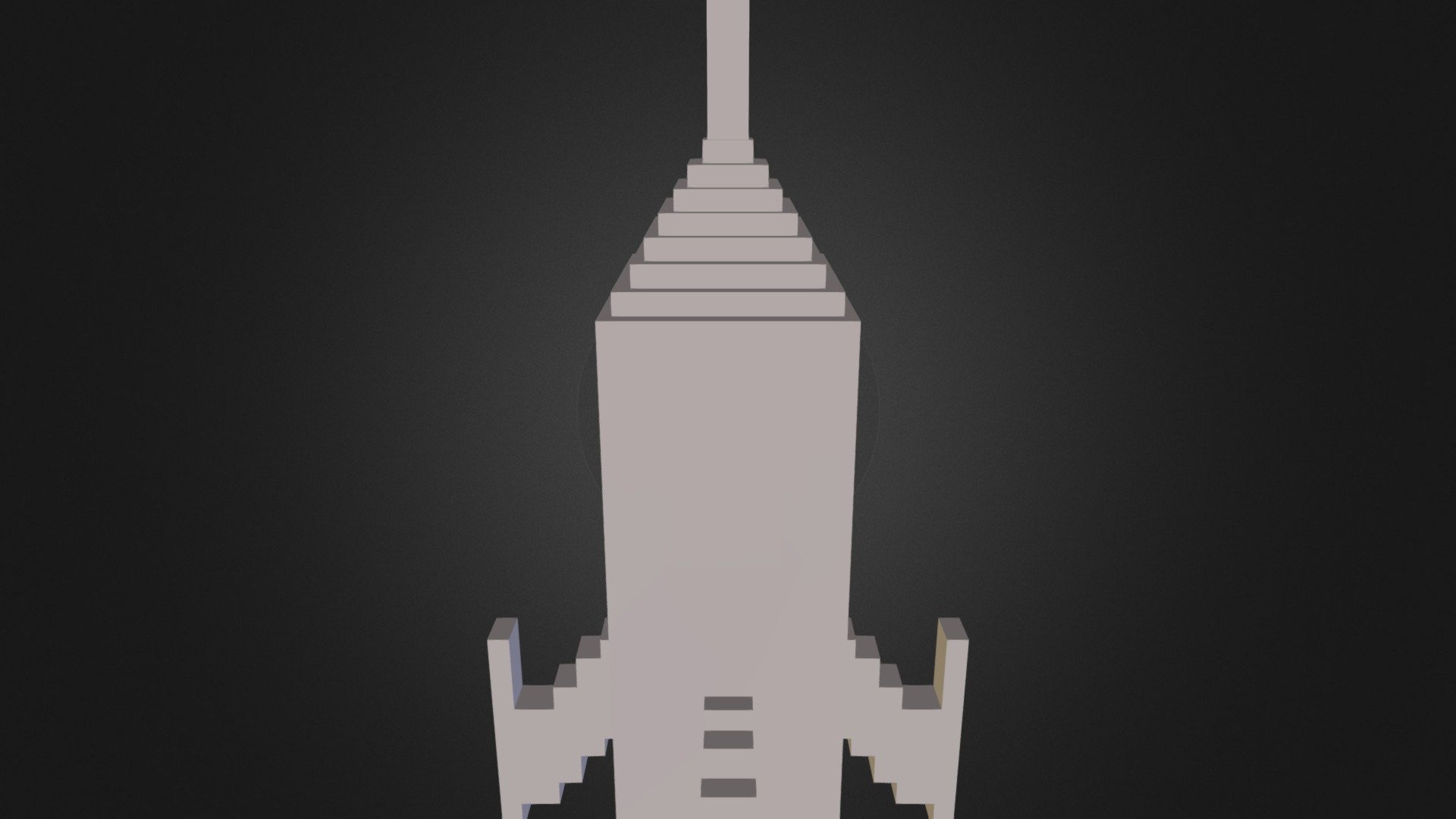 Galacticraft Rocket - 3D model by cosmicmatt [593b91f] - Sketchfab